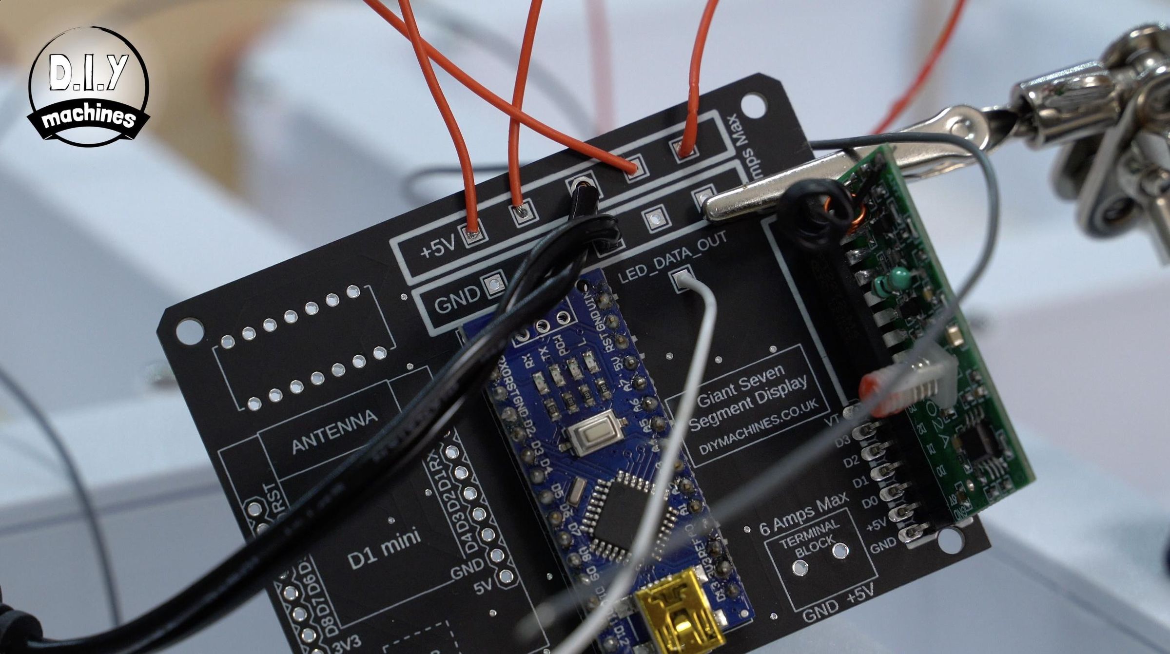 Build a Super-sized Expandable Seven Segment Display : 28 Steps (with ...