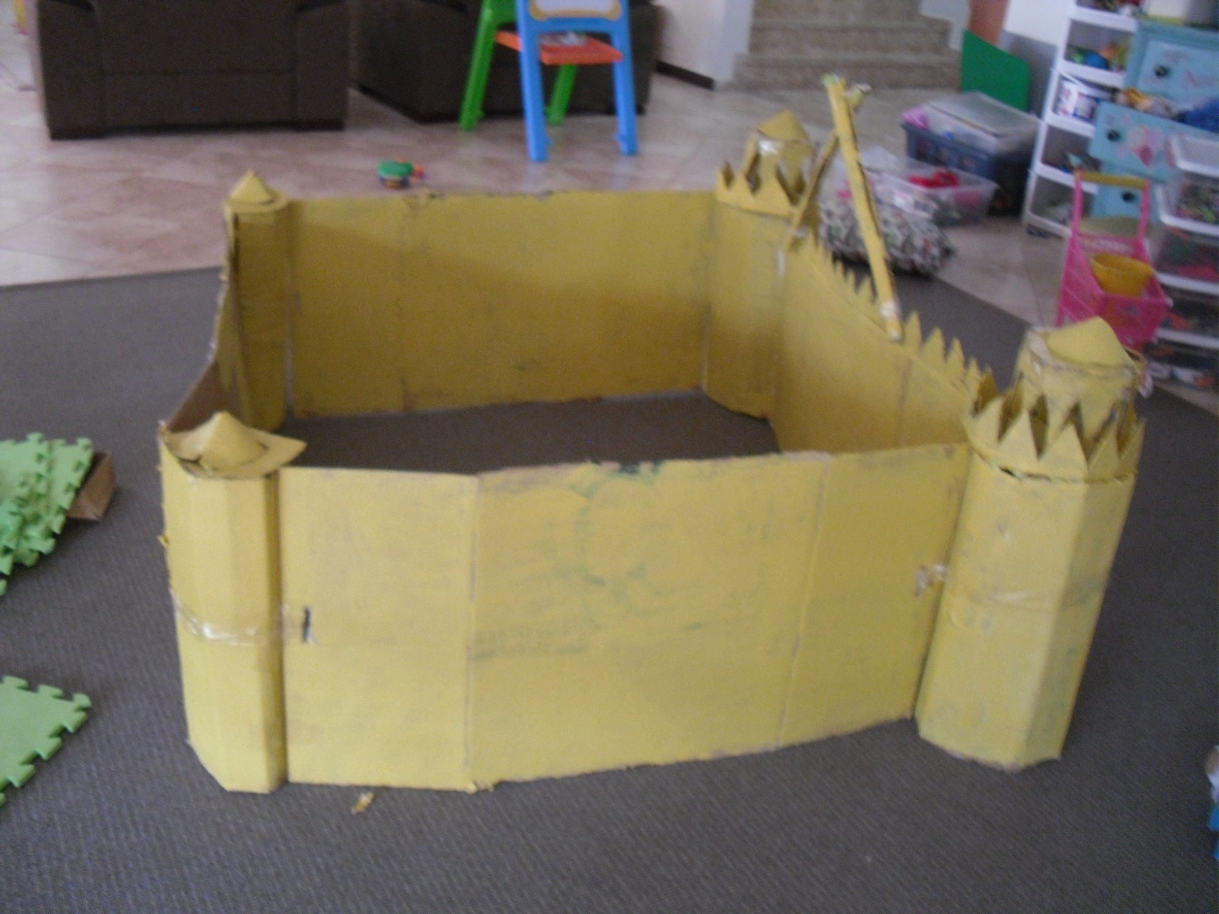 Cardboard Fort : 6 Steps - Instructables