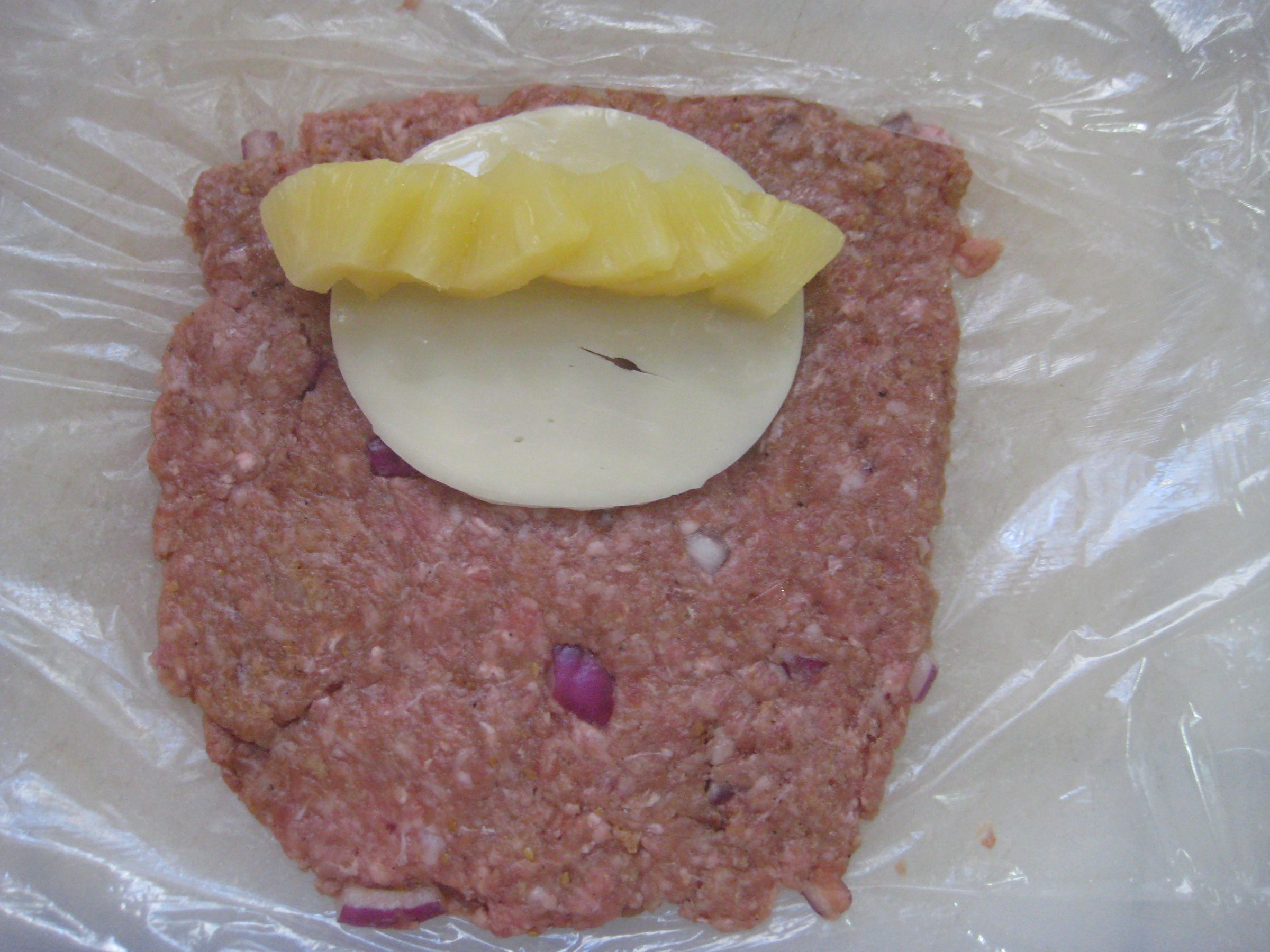 Hawaiian Style Stuffed Burger Dogs : 5 Steps (with Pictures ...