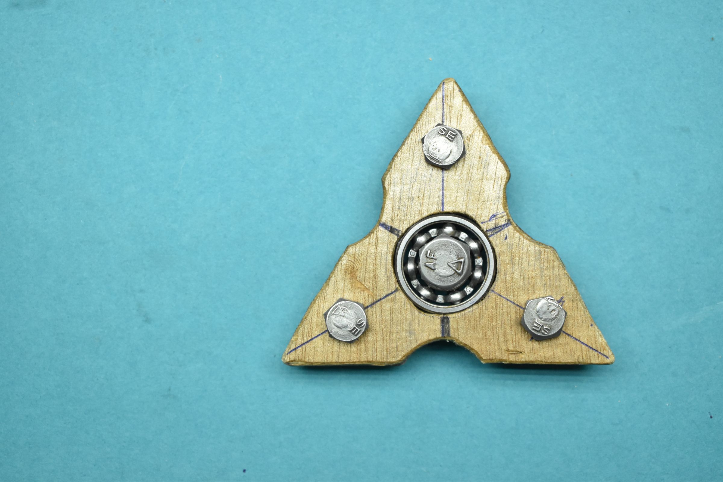 Homemade Fidget Spinner : 6 Steps (with Pictures) - Instructables