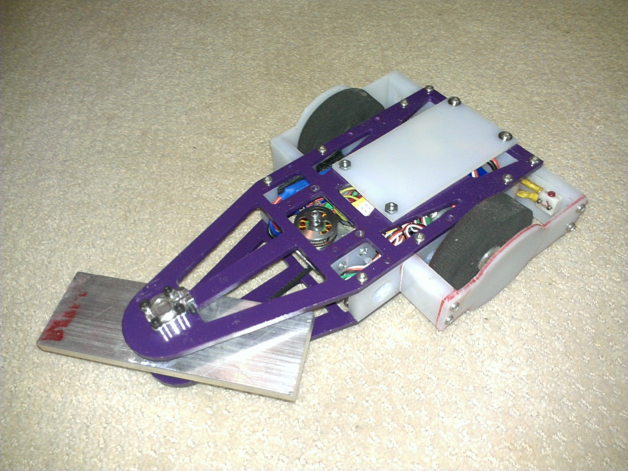 Unskinny Bot: 3-lb Horizontal Spinner Combat Bot : 14 Steps (with ...