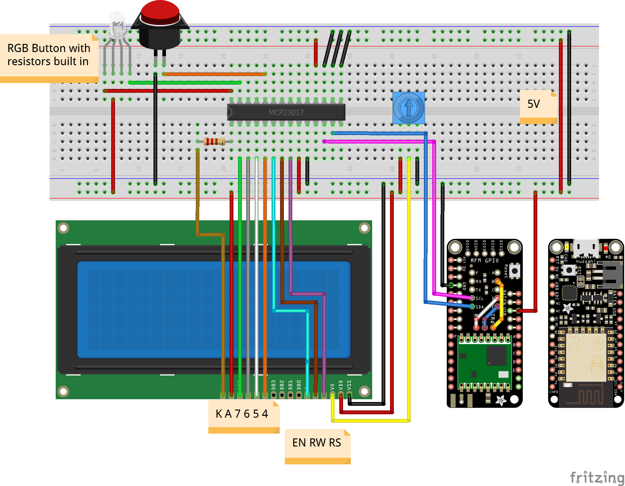 DIY I2C LCD Display With Inputs : 6 Steps - Instructables