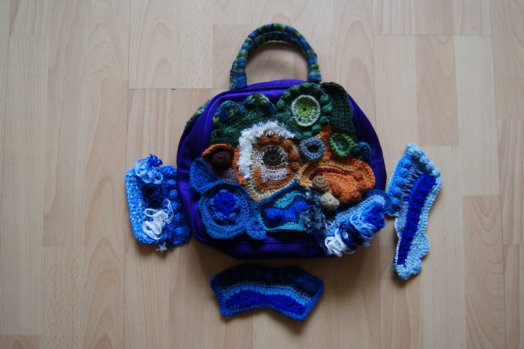 Freeform Crochet Bag: : 12 Steps (with Pictures) - Instructables
