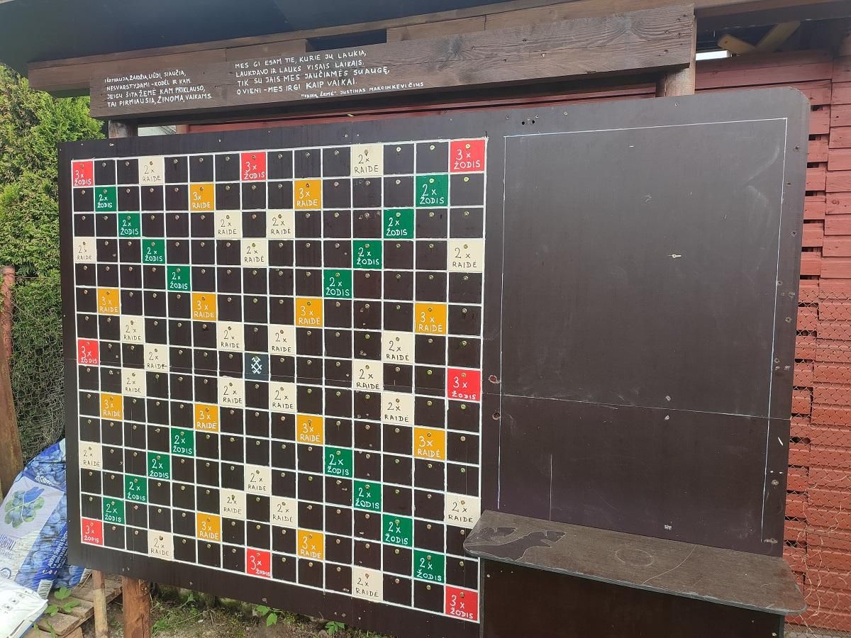 Magnetic Scrabble Board for the Backyard : 10 Steps (with Pictures ...