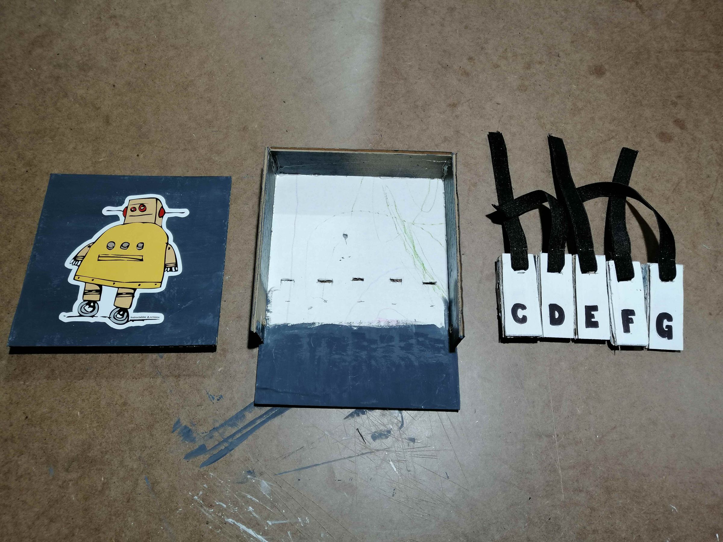 Velocity Sensitive Cardboard Keyboard : 14 Steps (with Pictures ...