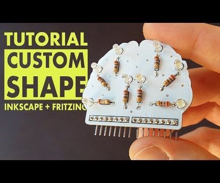 How to Make Custom PCB Shapes (with Inkscape and Fritzing) : 4 Steps (with Pictures) - Instructables