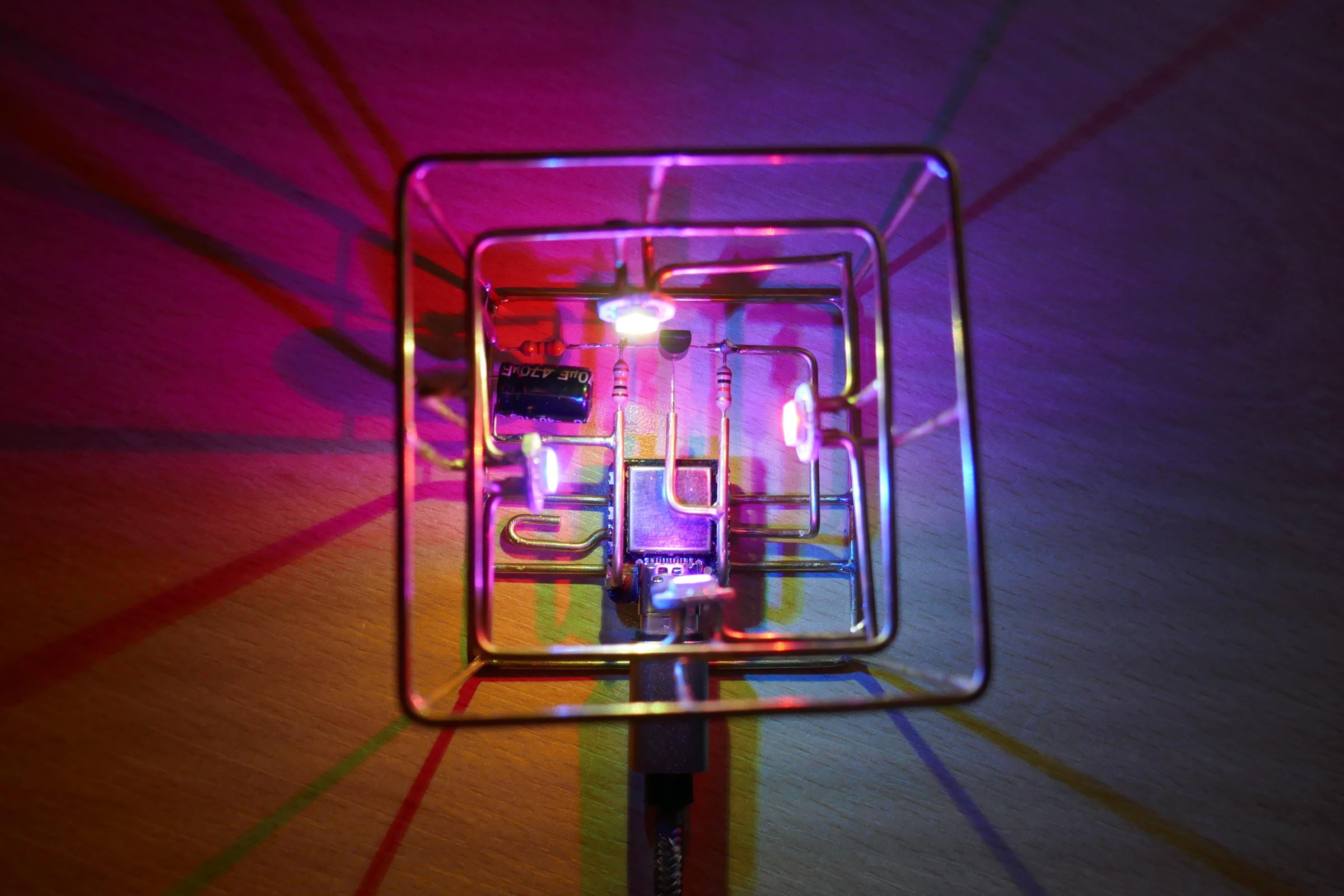 RGB Circuit Sculpture Lamp : 7 Steps (with Pictures) - Instructables