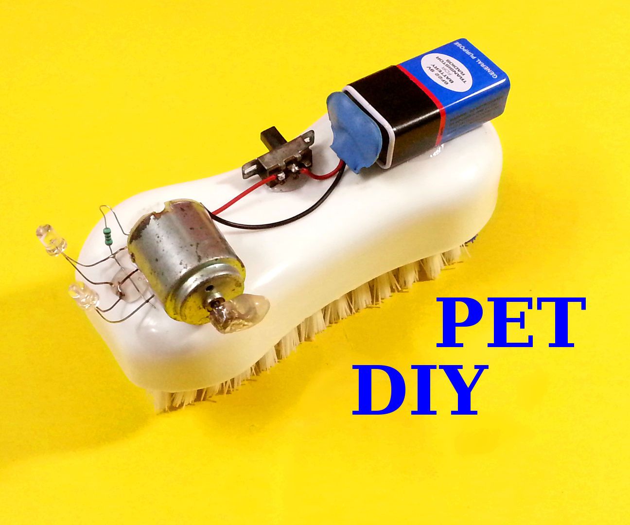 How to Make a Giant Bristlebot - Instructables