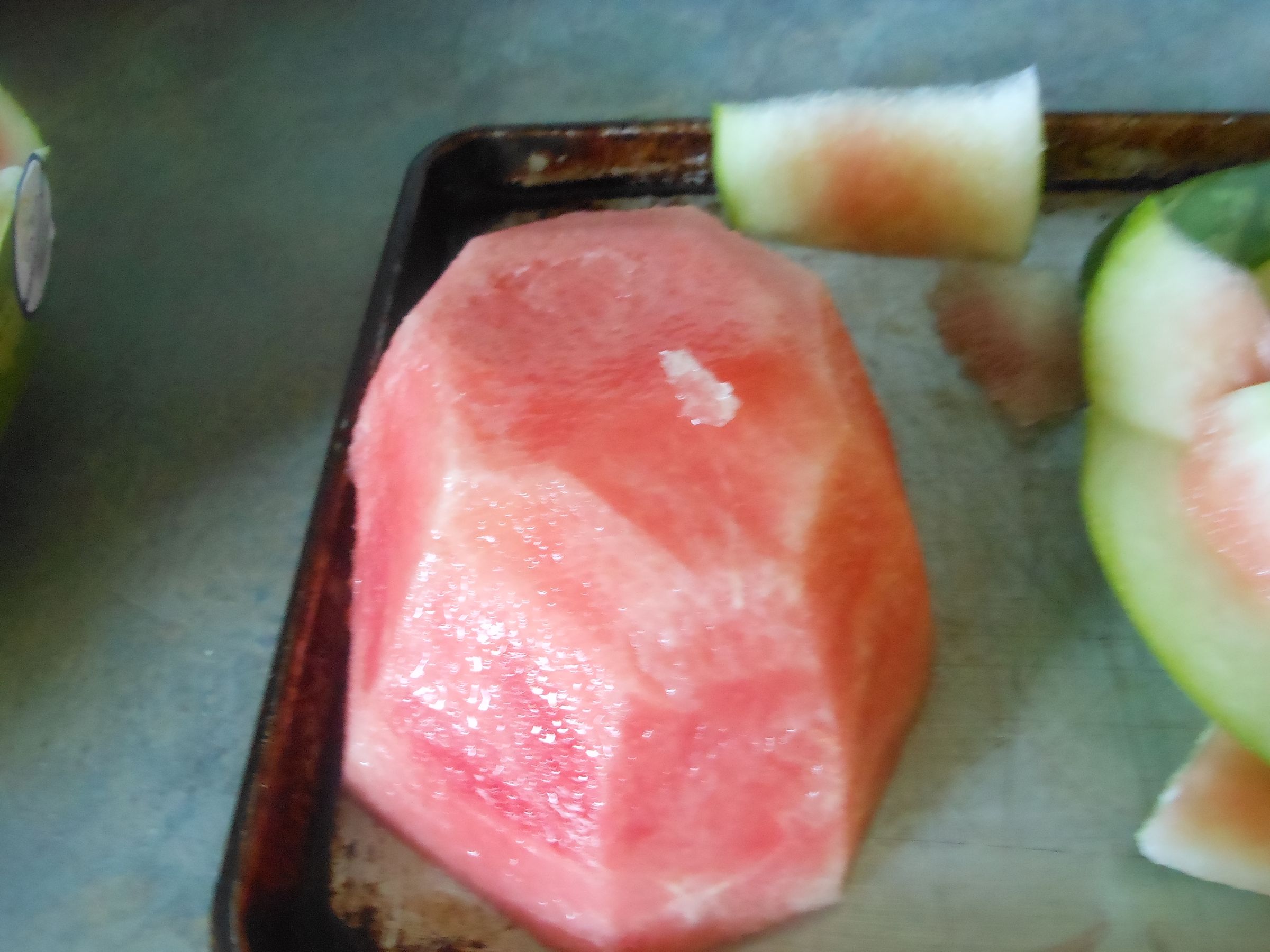 How to Cut (and Remove the Seeds From) a Watermelon for a Salad : 11 ...
