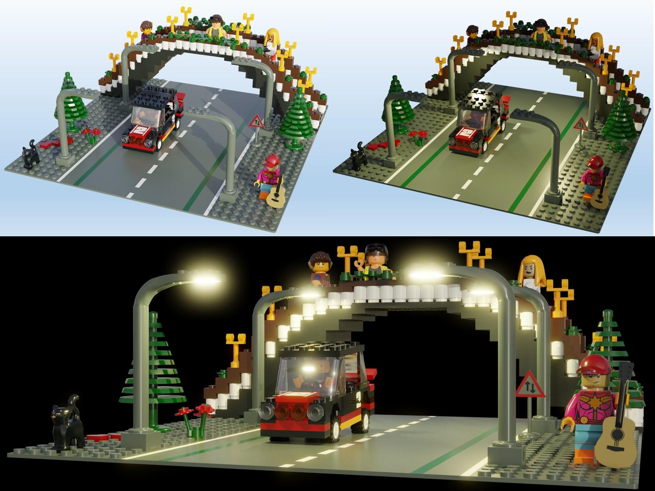 LEGO Compatible Street Light and LED-Brick : 6 Steps (with Pictures ...