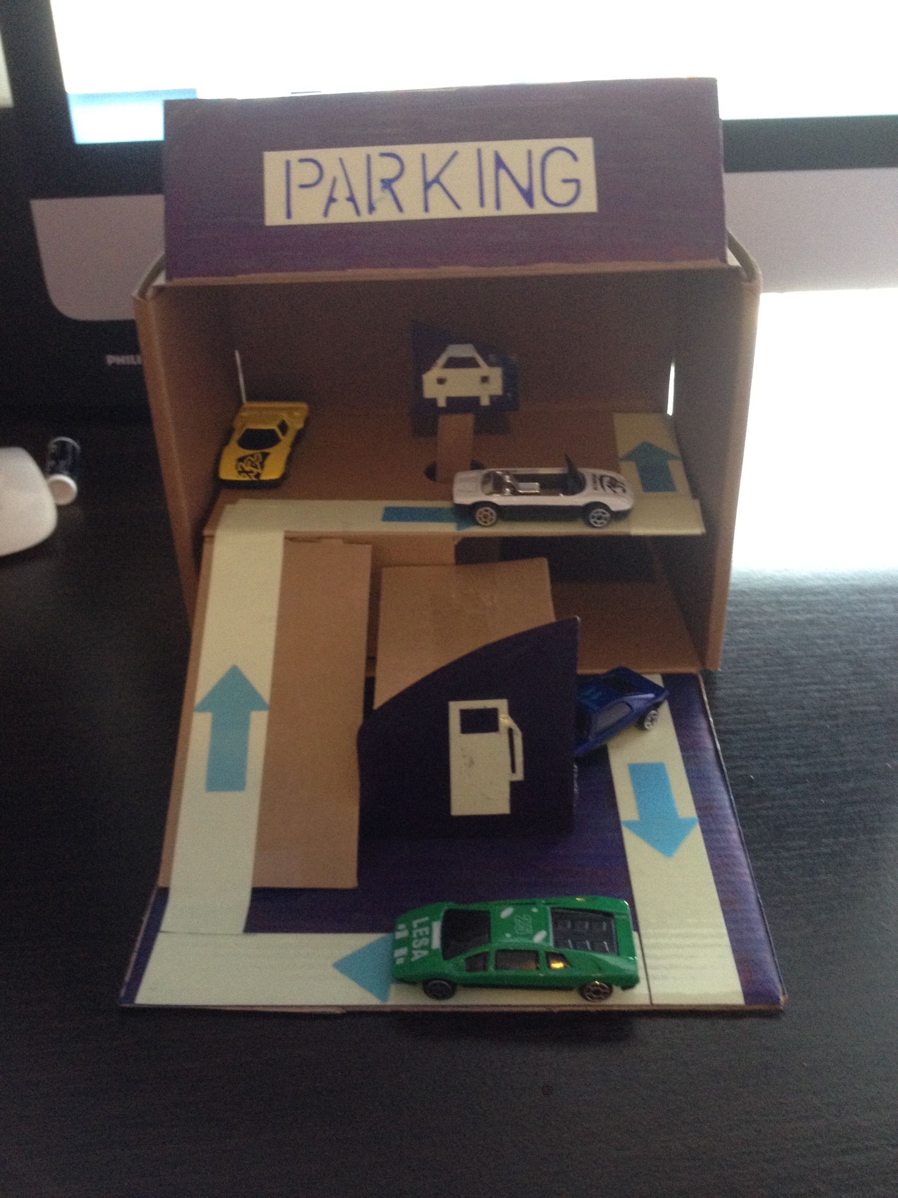 Kids Cardboard Garage : 5 Steps - Instructables