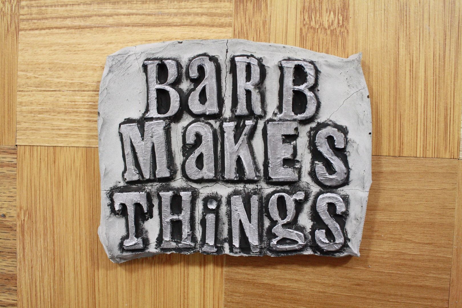 Concrete Letterpress Sign : 6 Steps (with Pictures) - Instructables