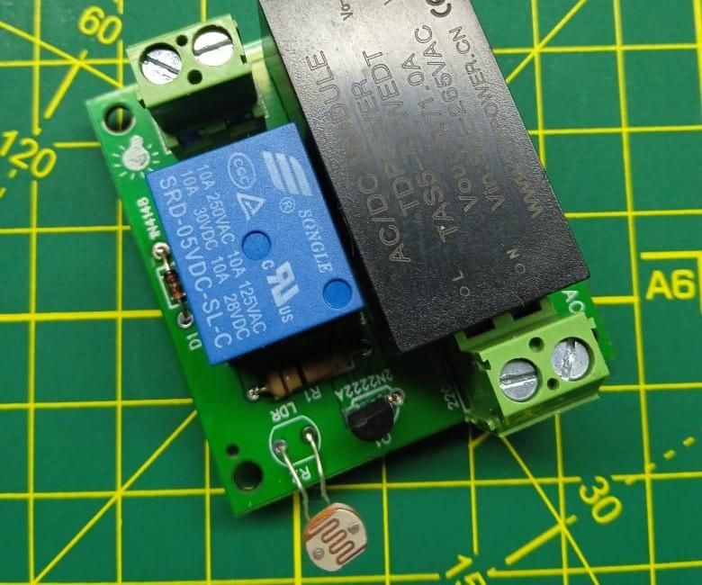 NIGHT SENSOR 220VAC : 6 Steps - Instructables