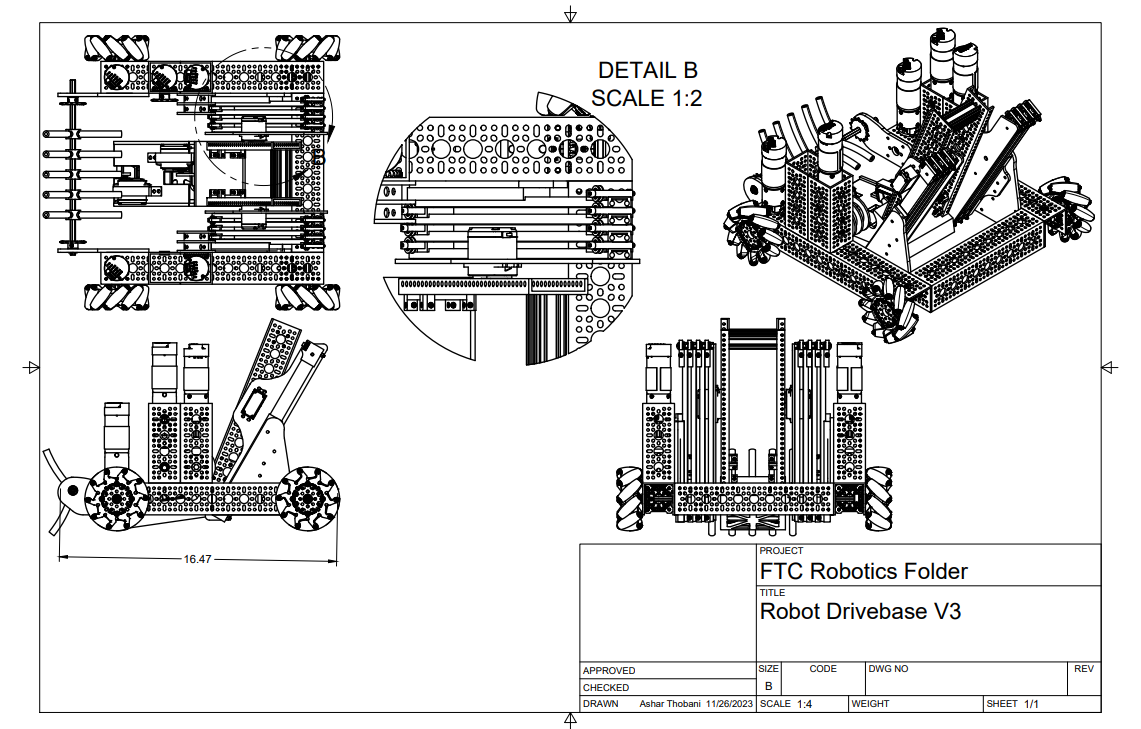 Designing Our FTC Bot 2023-2024 : 10 Steps (with Pictures) - Instructables