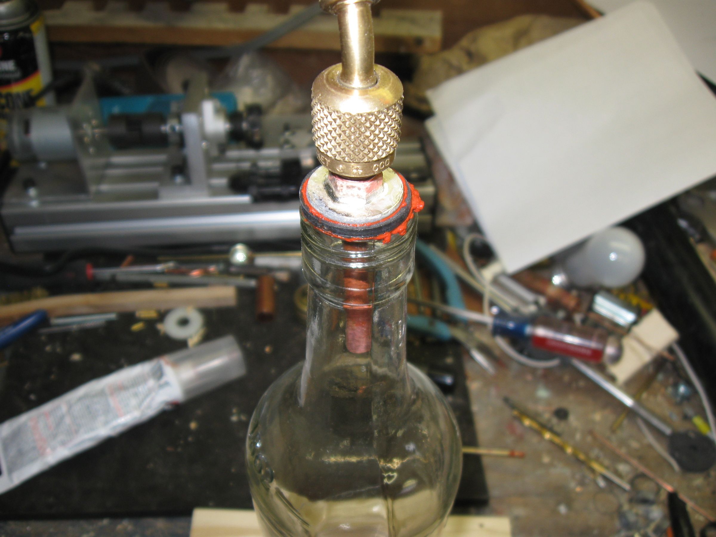 Bottle Light Bulb AKA Bacardi Bulb : 8 Steps (with Pictures ...