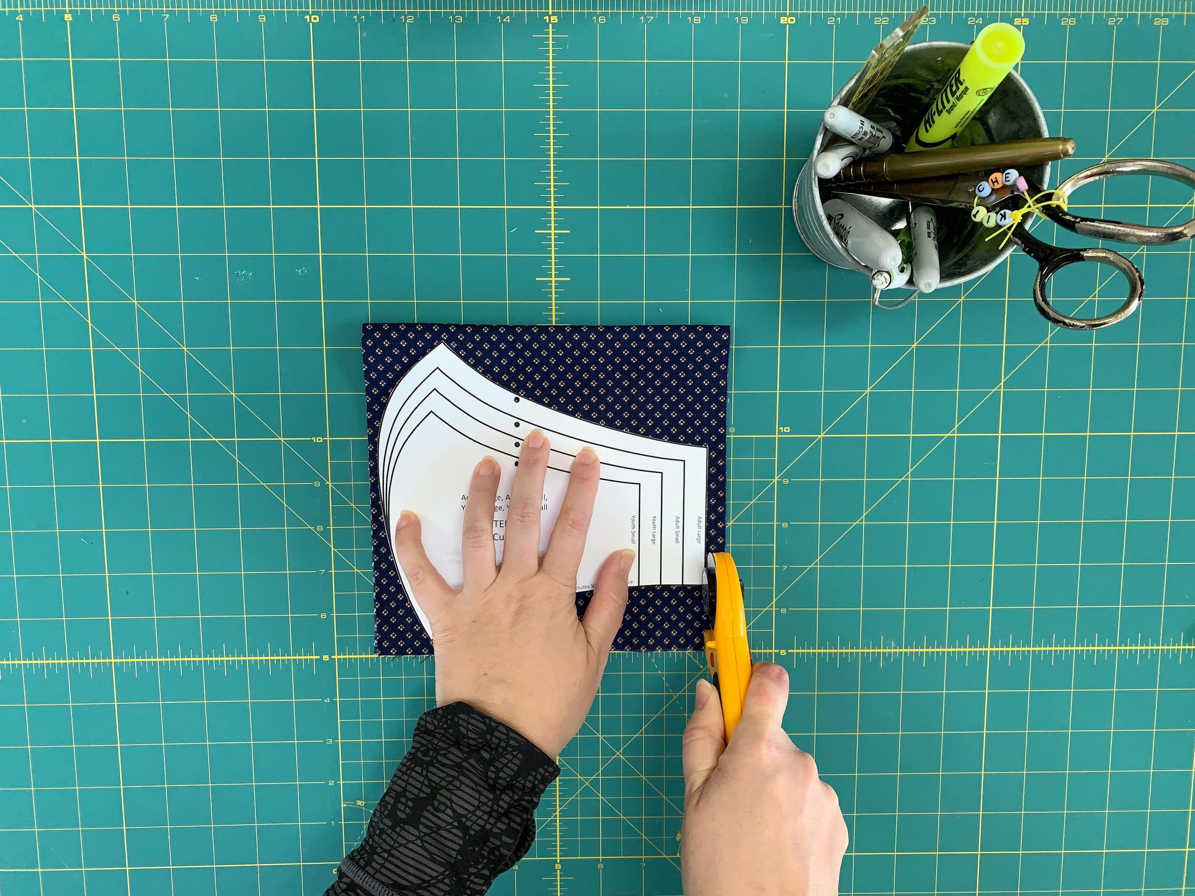 Fitted Pocket Mask (Modified Olson), in Eight Sizes (Adult Large to ...