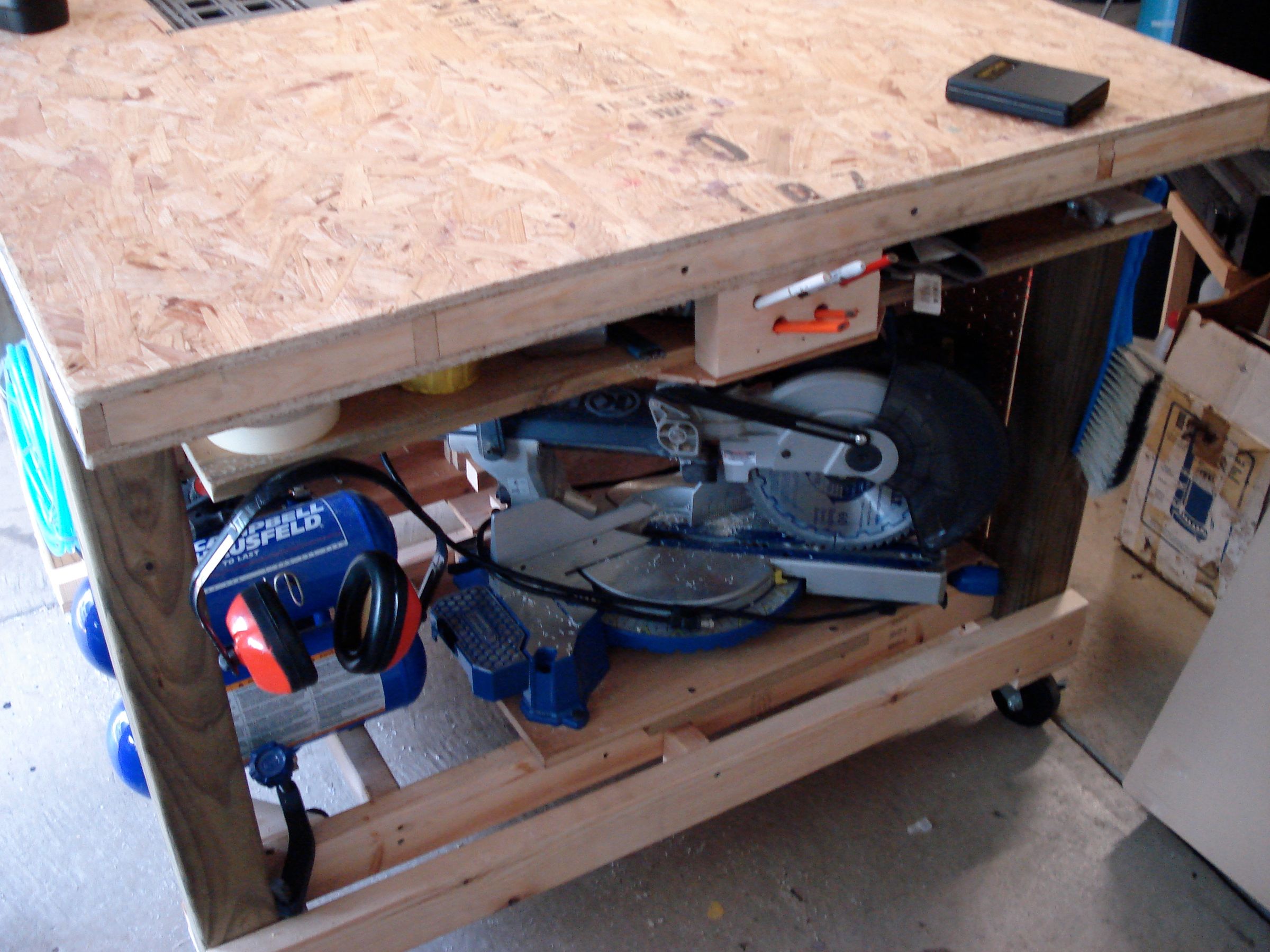 Garage Work Table/Bench - Instructables