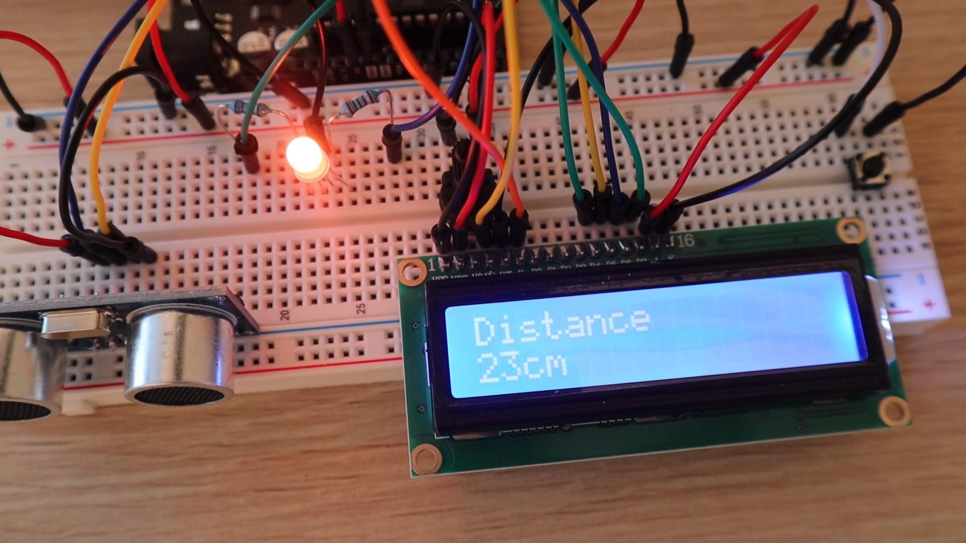 Arduino Parking Assistant - Park Your Car in the Correct Spot Every ...