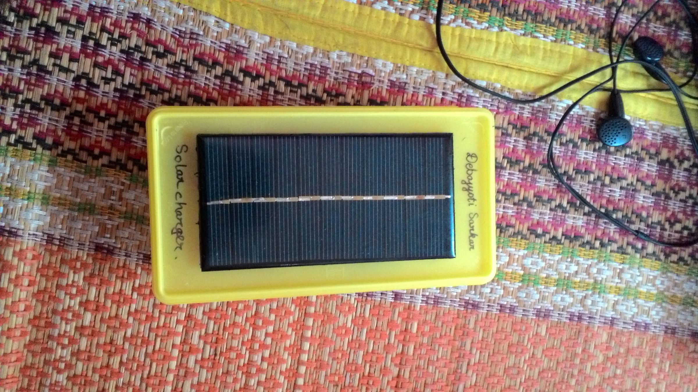 Solar and 9V Battery Powered Mobile Charger : 4 Steps - Instructables