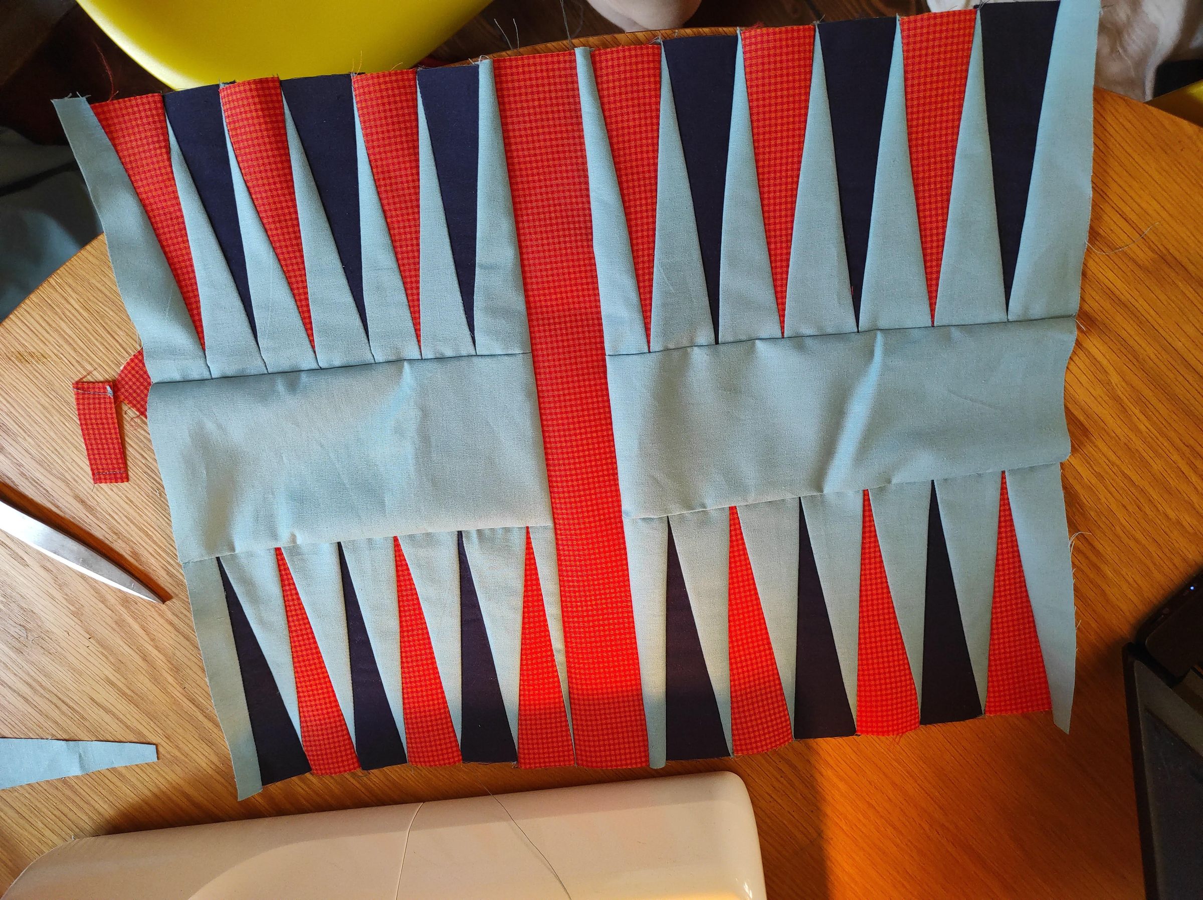 Fabric Backgammon Board : 6 Steps (with Pictures) - Instructables