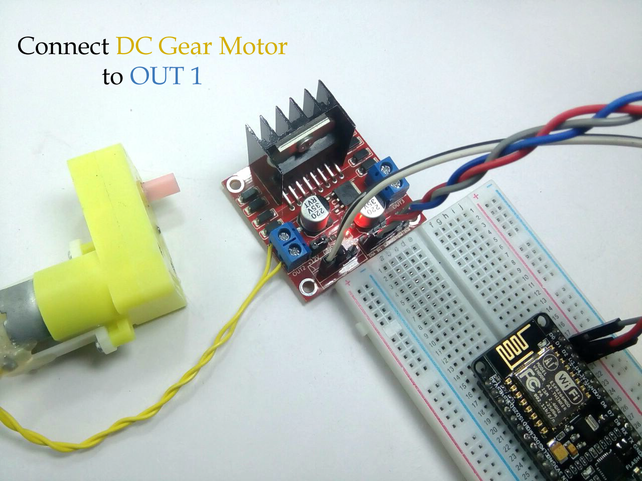 Interface L298N Using NodeMCU : 6 Steps (with Pictures) - Instructables