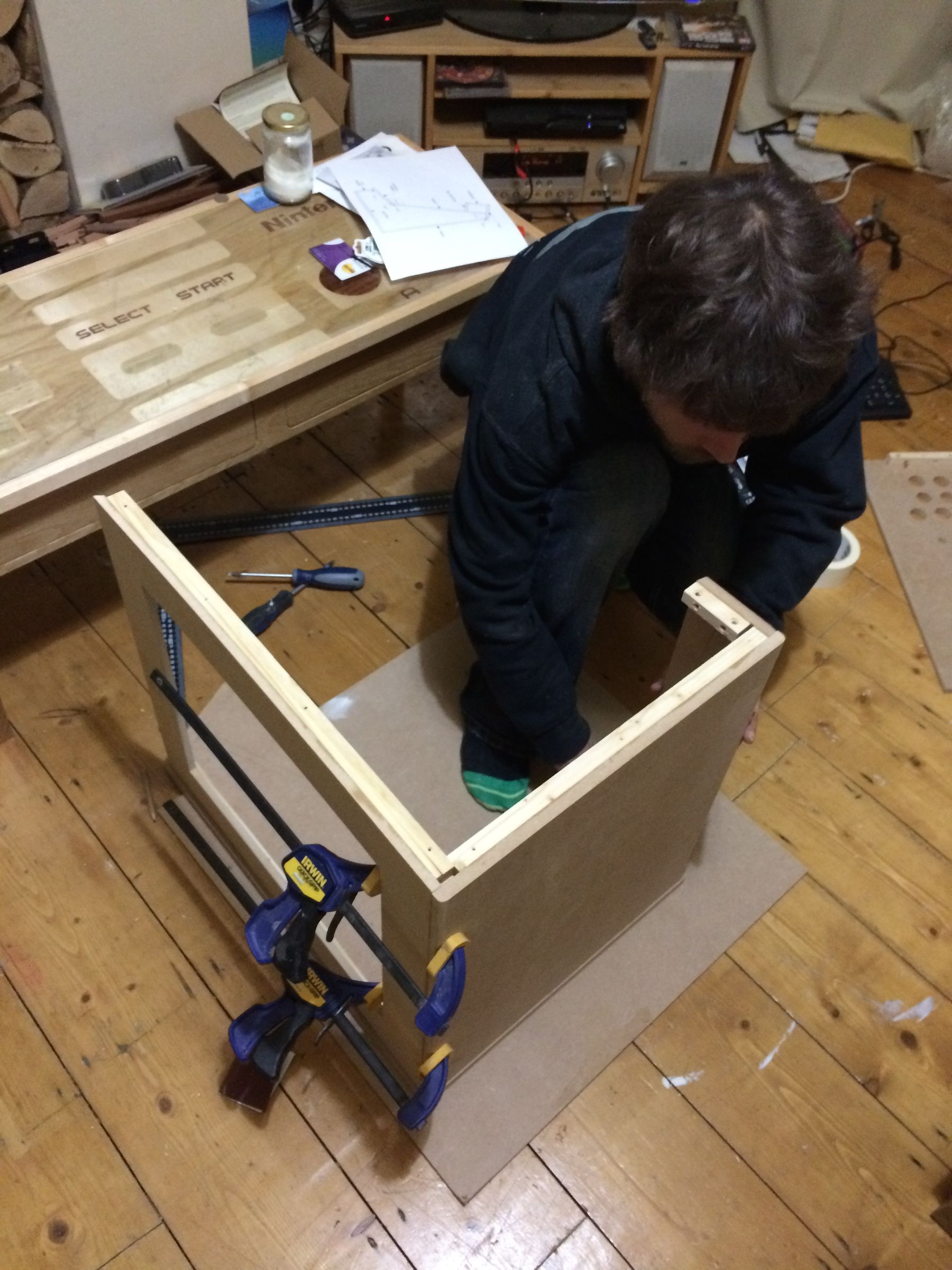 2-Player Bartop Arcade Machine (Powered by Pi) : 19 Steps (with ...