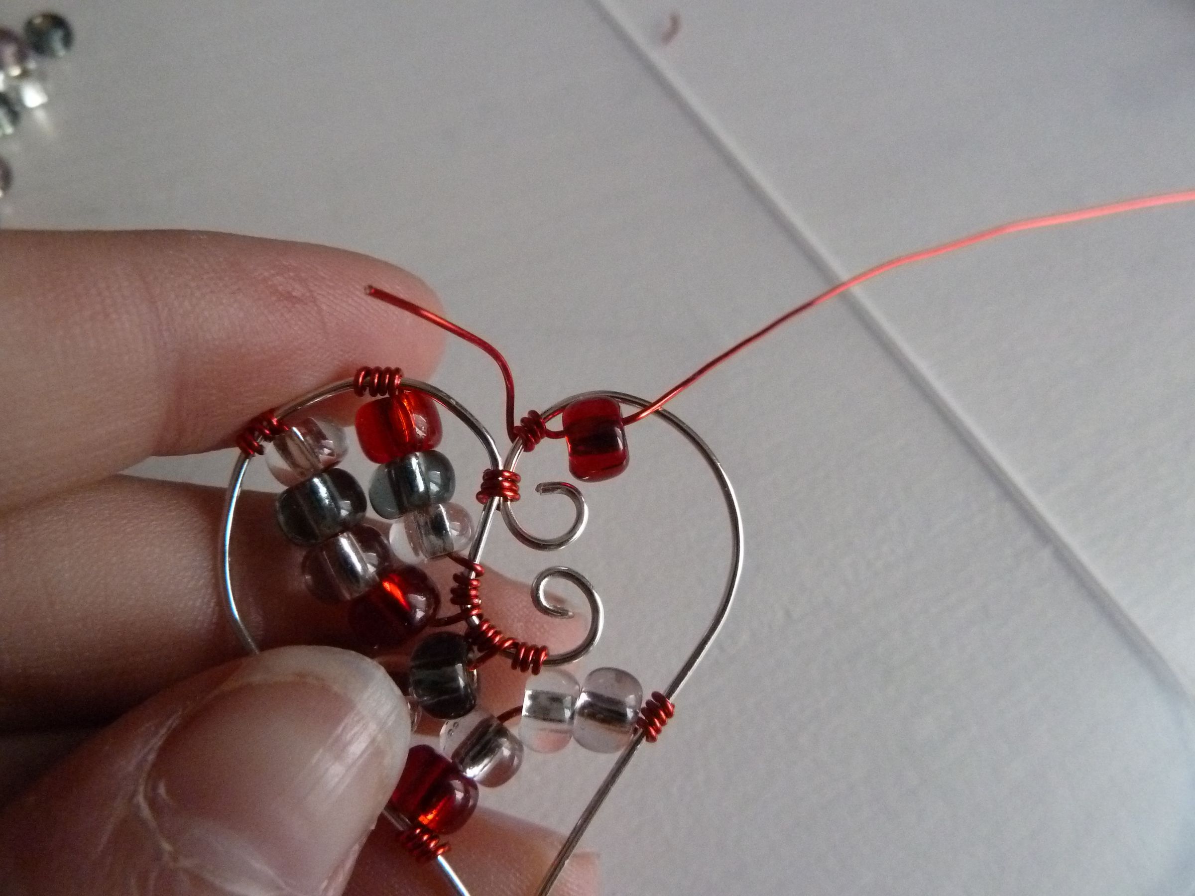 Beaded Heart Pendant : 7 Steps (with Pictures) - Instructables