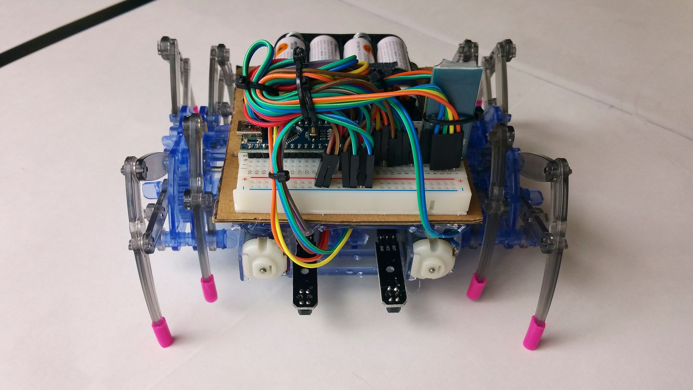Enhanced Spider Robot : 6 Steps (with Pictures) - Instructables