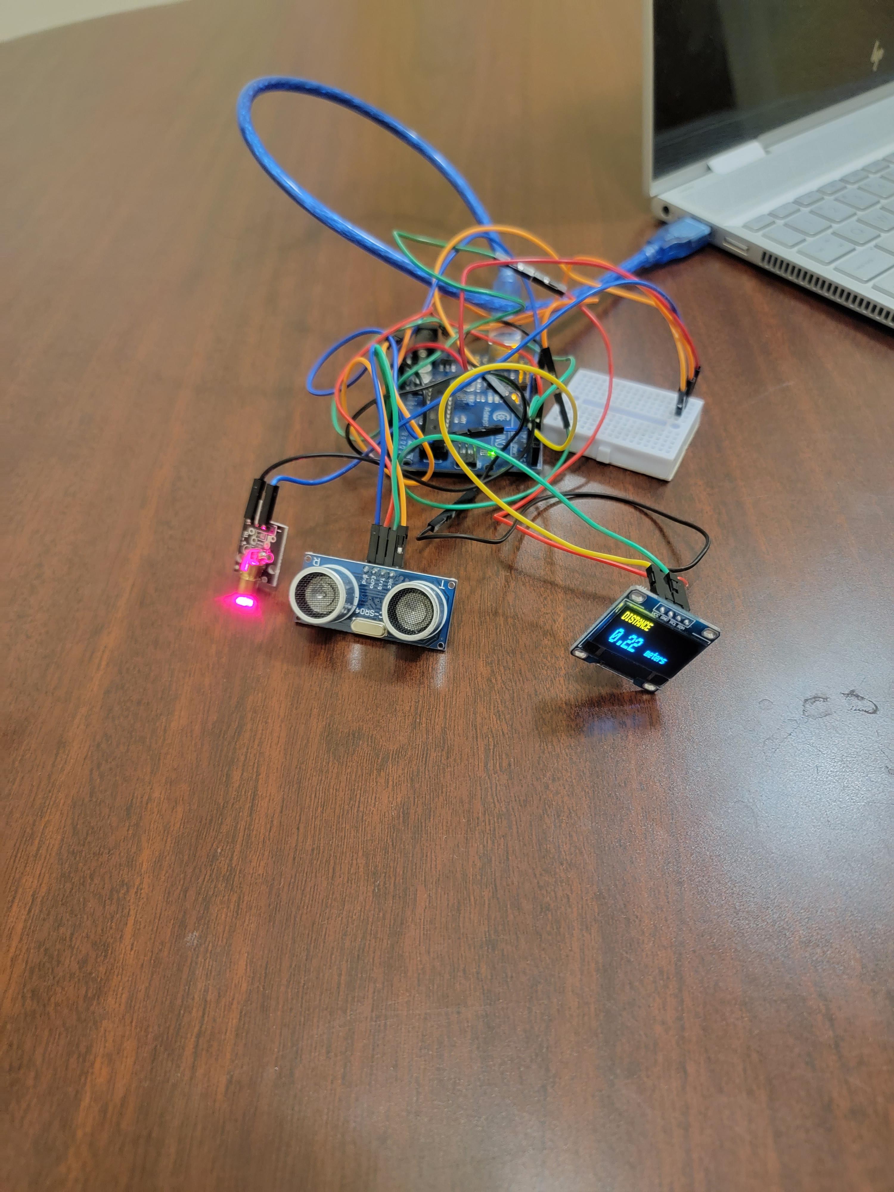 Digital Distance Measuring Circuit : 8 Steps - Instructables