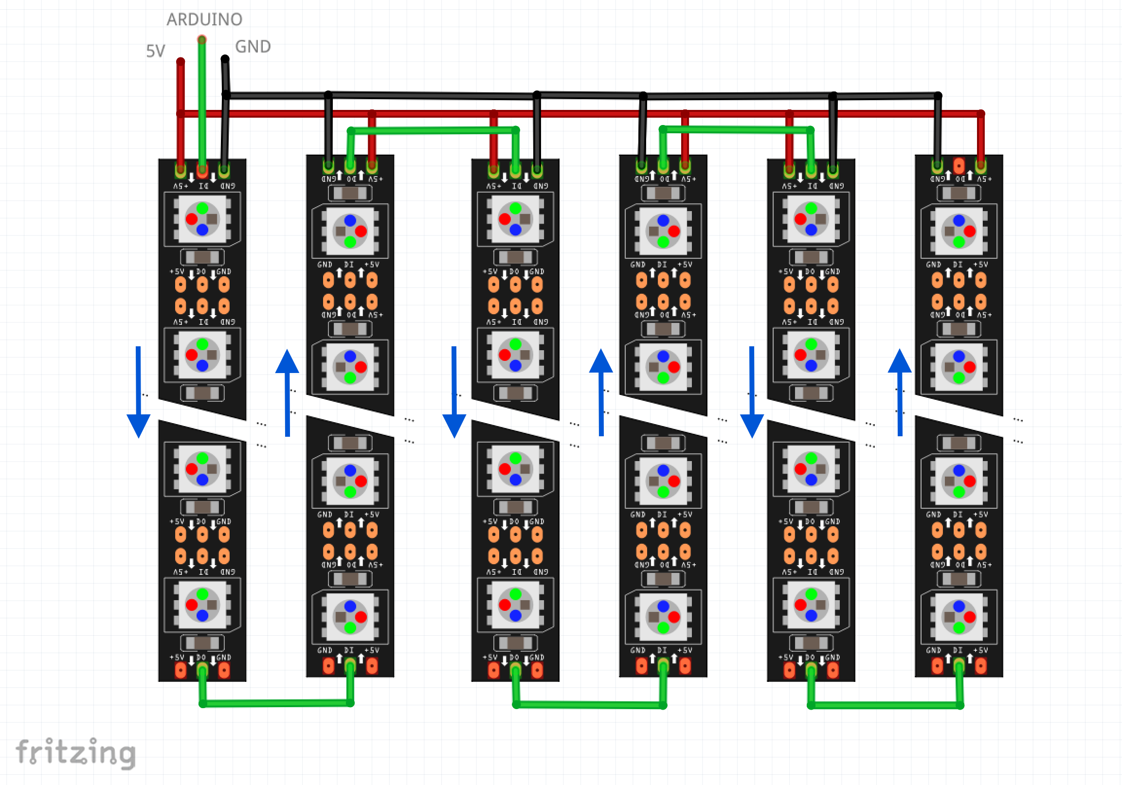 Neopixel LED Skirt (motion Triggered) : 10 Steps (with Pictures ...