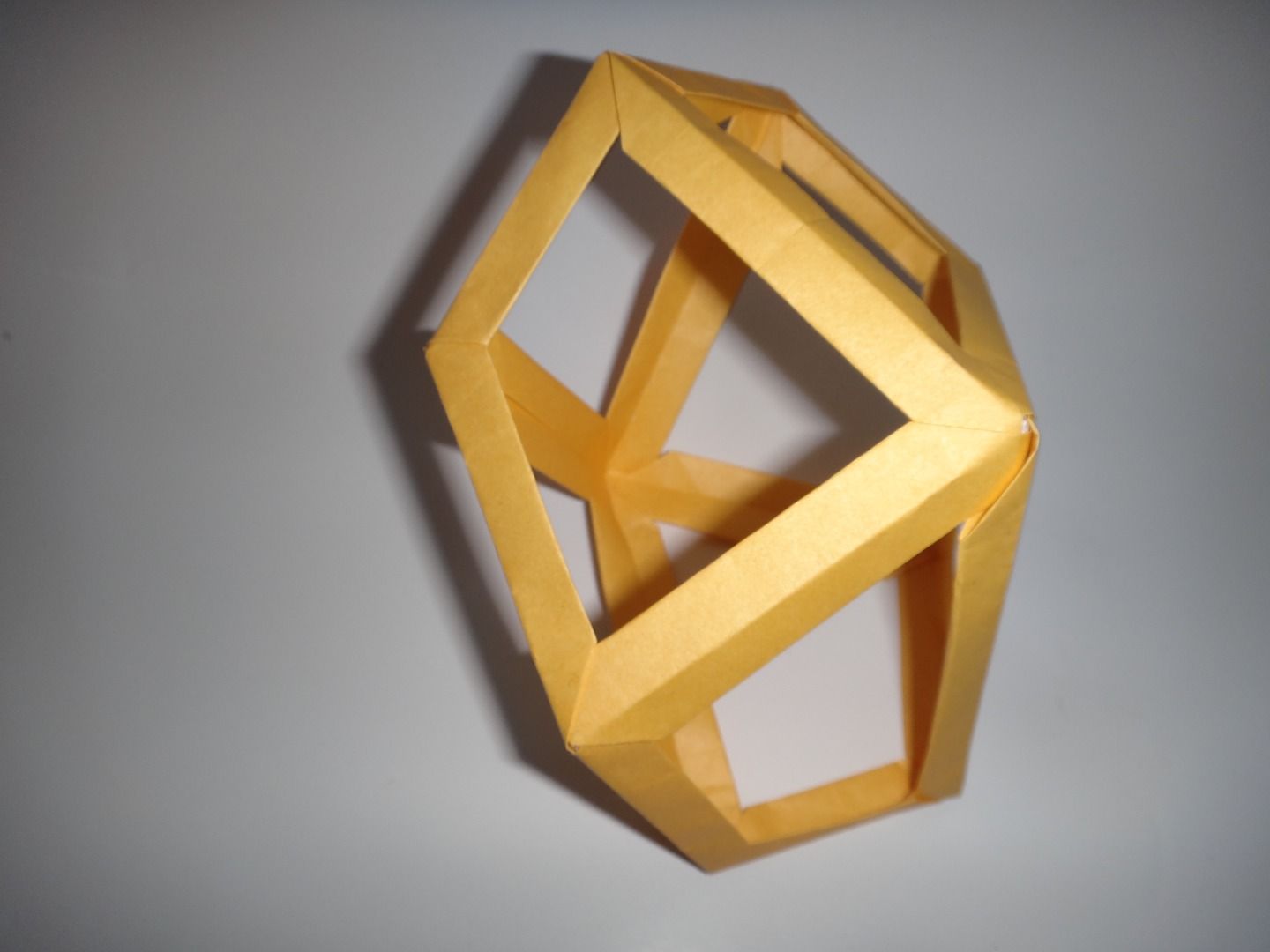 The Math and Art in Origami - How to Make Geometric Wireframes : 6 ...