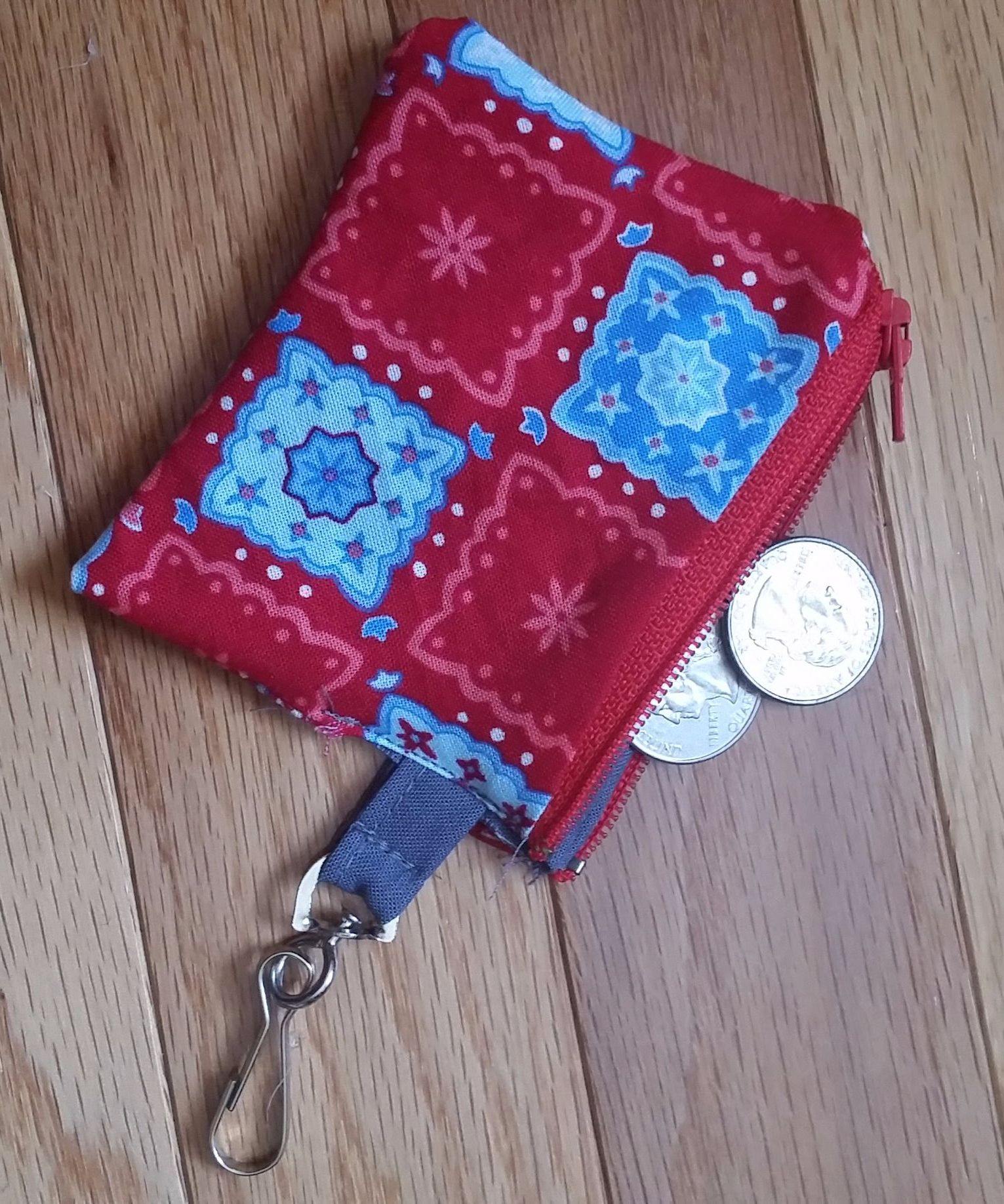 Coin Purse Keychain : 5 Steps (with Pictures) - Instructables