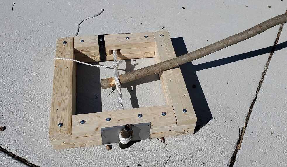 Torsion Powered Catapult