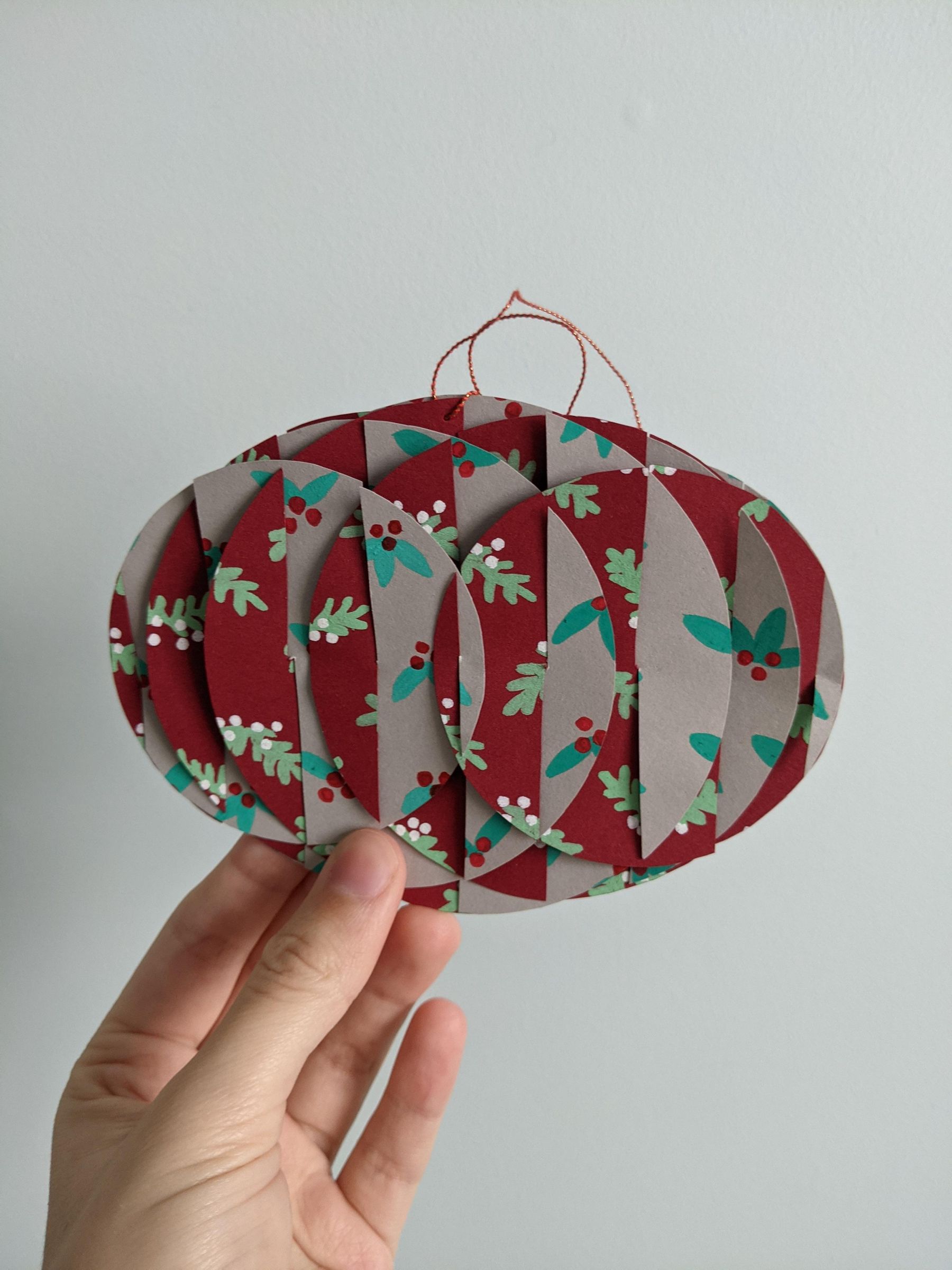 Geometric Chrismas Ornament That Folds Flat! : 7 Steps (with Pictures ...