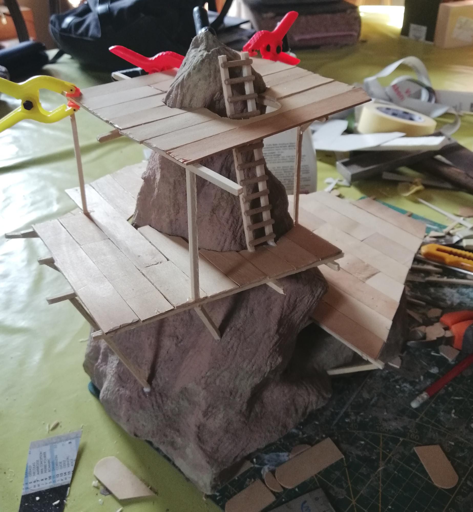 Ork Outpost Terrain for Figurines Game : 15 Steps (with Pictures ...