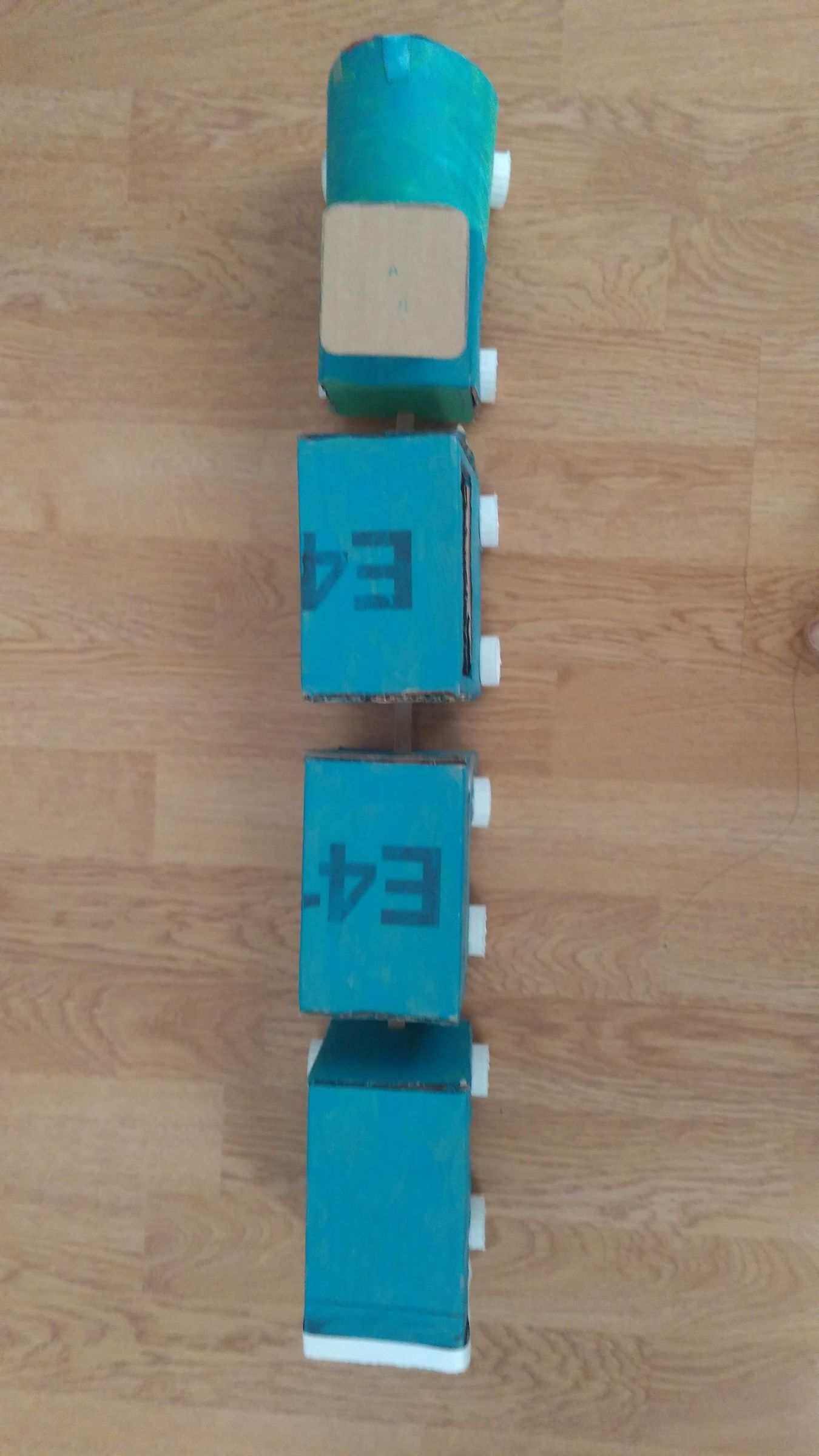 Small Cardboard Train : 12 Steps (with Pictures) - Instructables