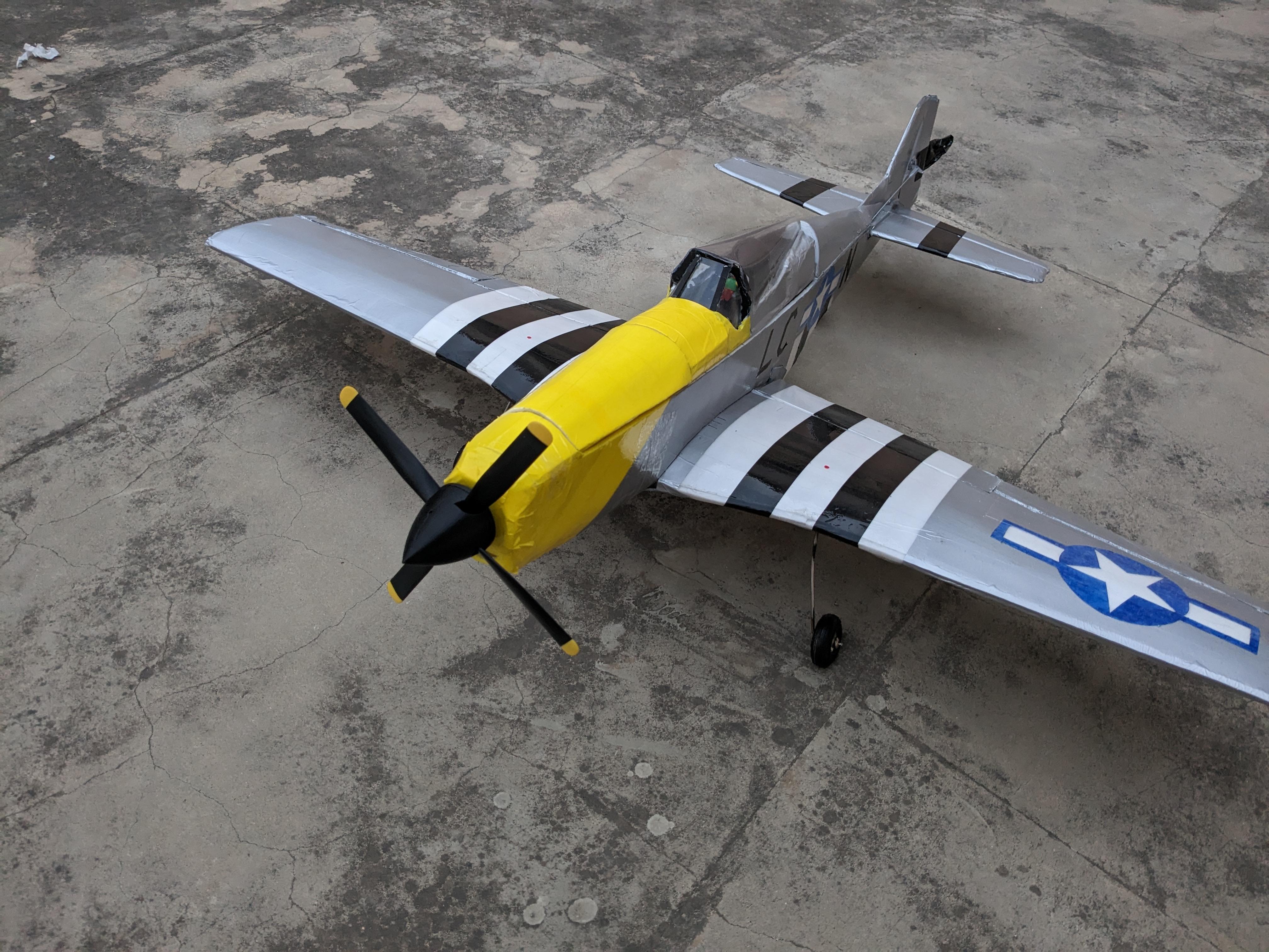 How to Make a RC P-51D Mustang Scaled Model With Fusion 360 : 14 Steps ...