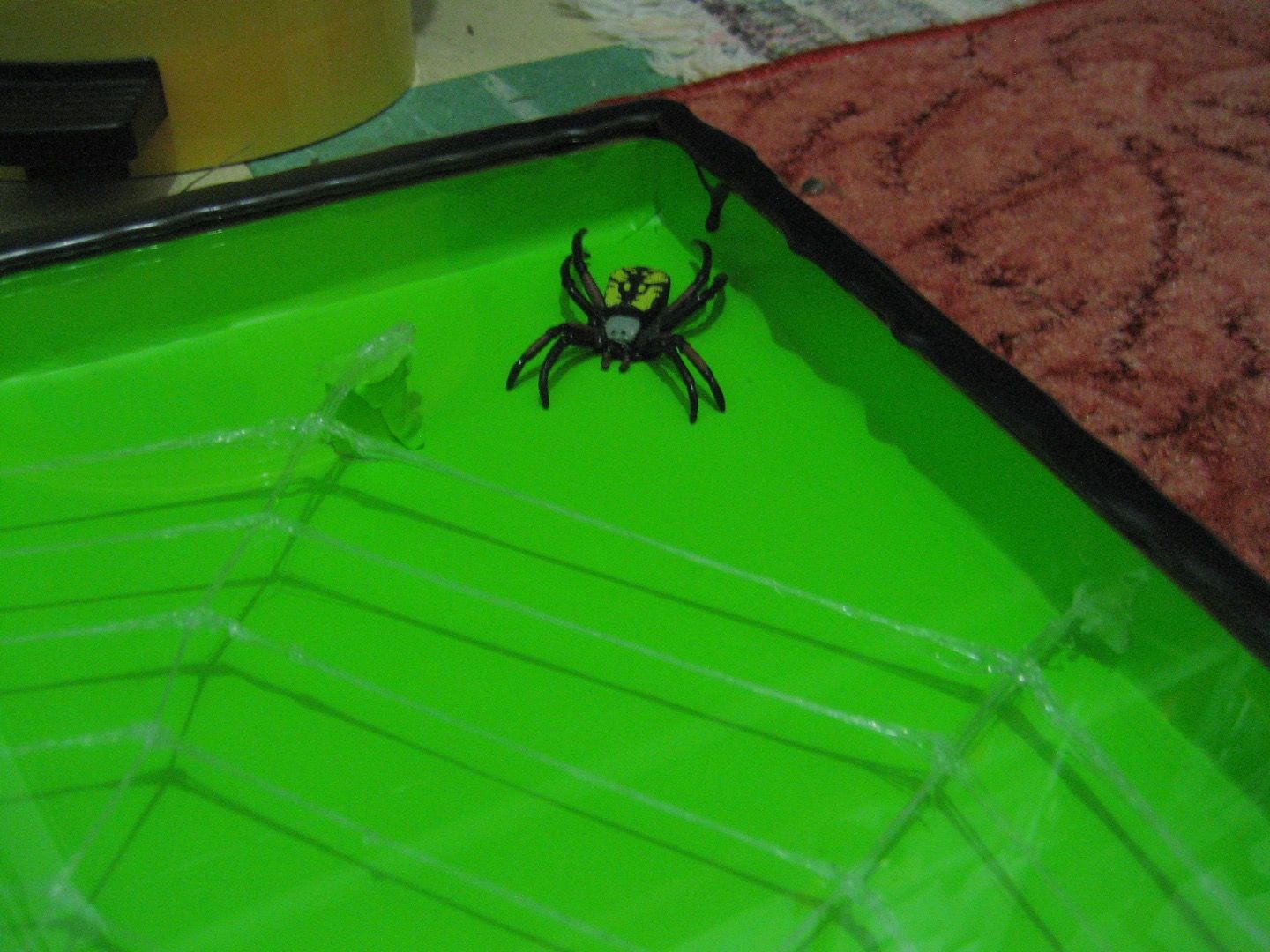 Artificial Spider Web Creation With Hot Glue : 8 Steps - Instructables
