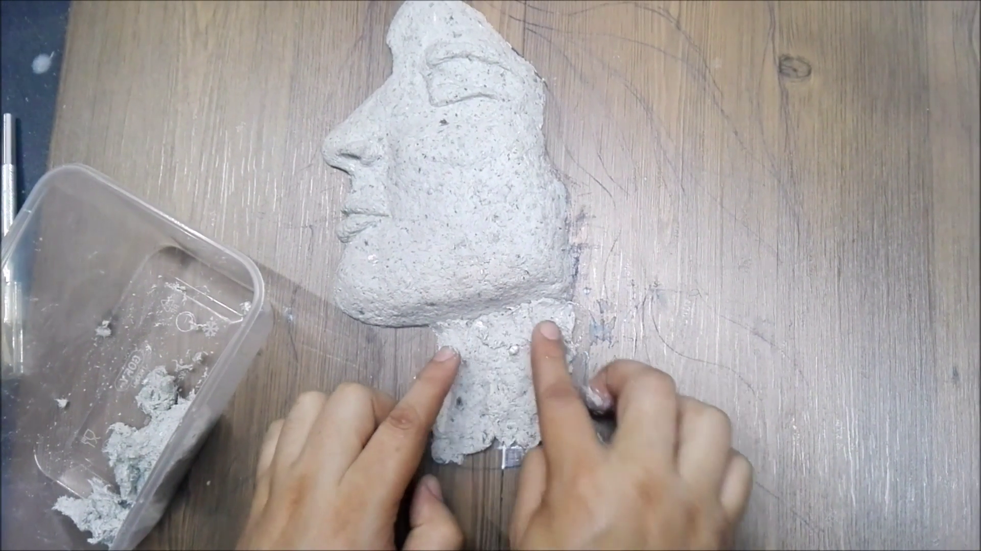 DIY Paper Mache Sculpture Like Stone Carving : 4 Steps (with Pictures ...