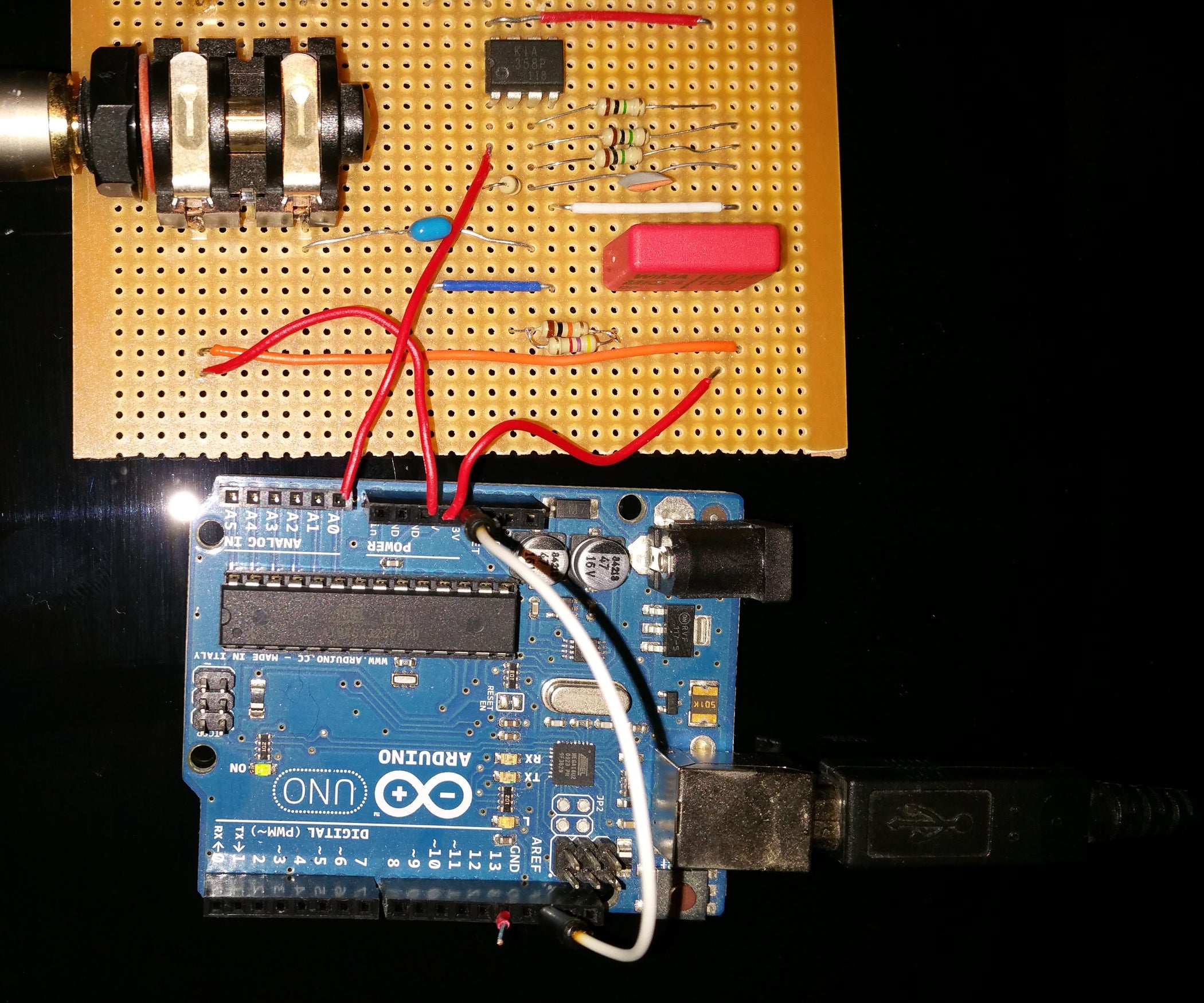 Arduino Guitar Tuner Using Dsp Techniques 3 Steps Instructables