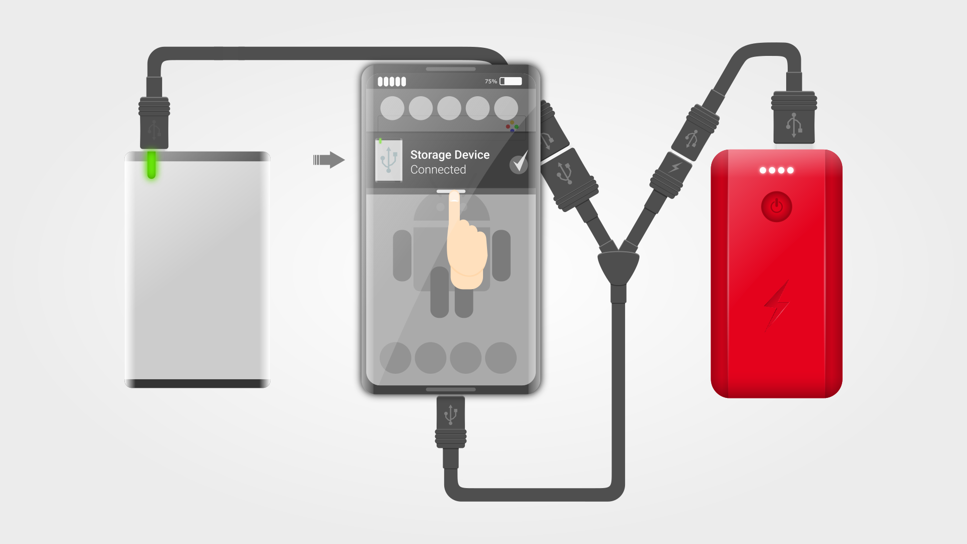 Connect External Hard Drive to Android Smartphone : 7 Steps - Instructables