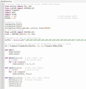 SSD1306 With Raspberry Pi Pico : 6 Steps (with Pictures) - Instructables