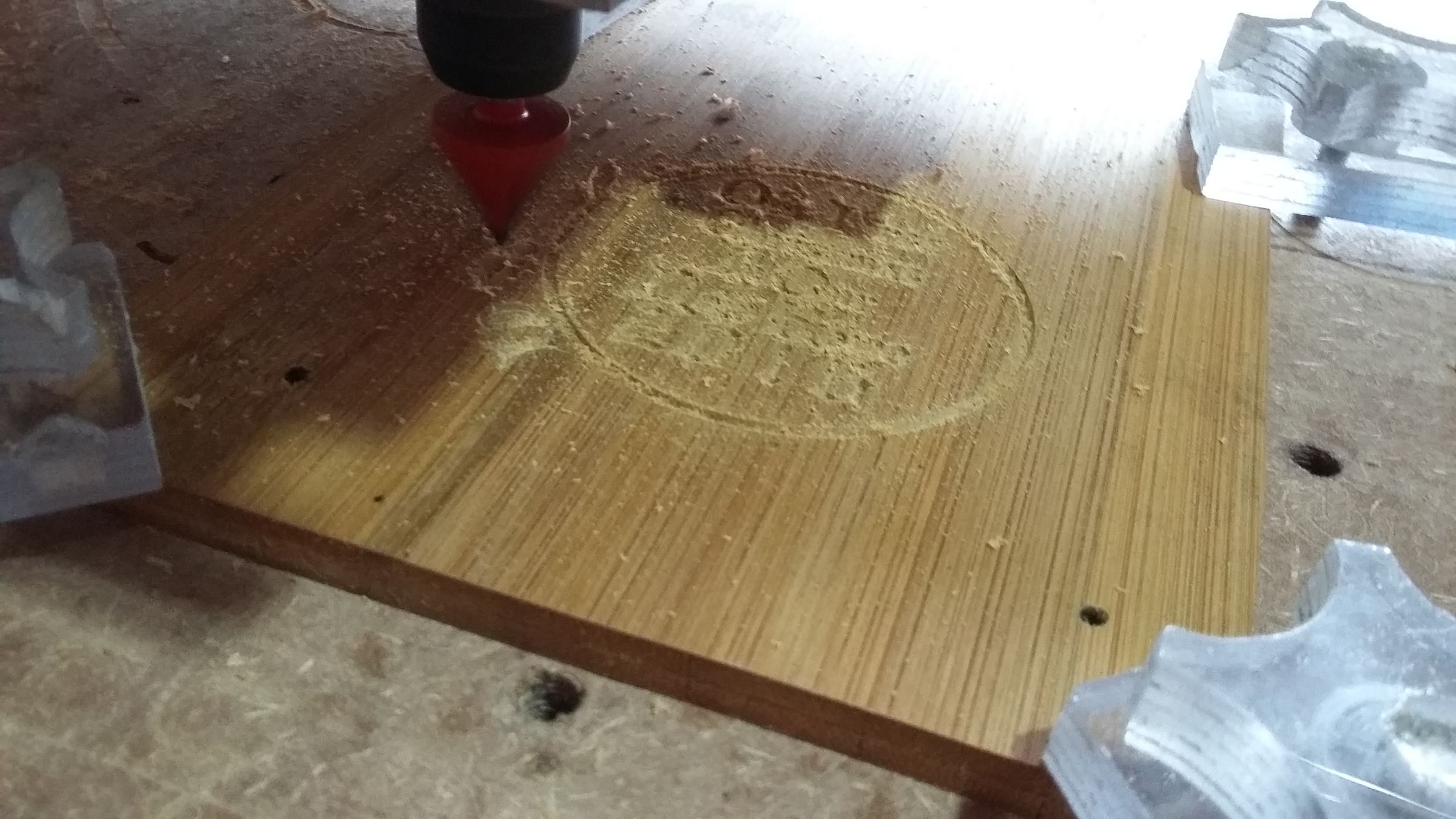 How to Easily and Accurately CNC Engrave on Both Sides : 4 Steps (with ...