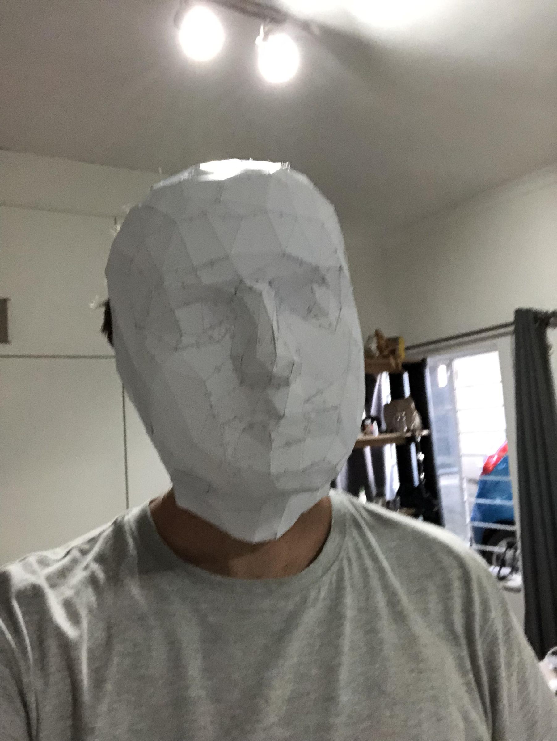 Big Head Sculpture: Projection Mapping Art Project : 13 Steps (with ...