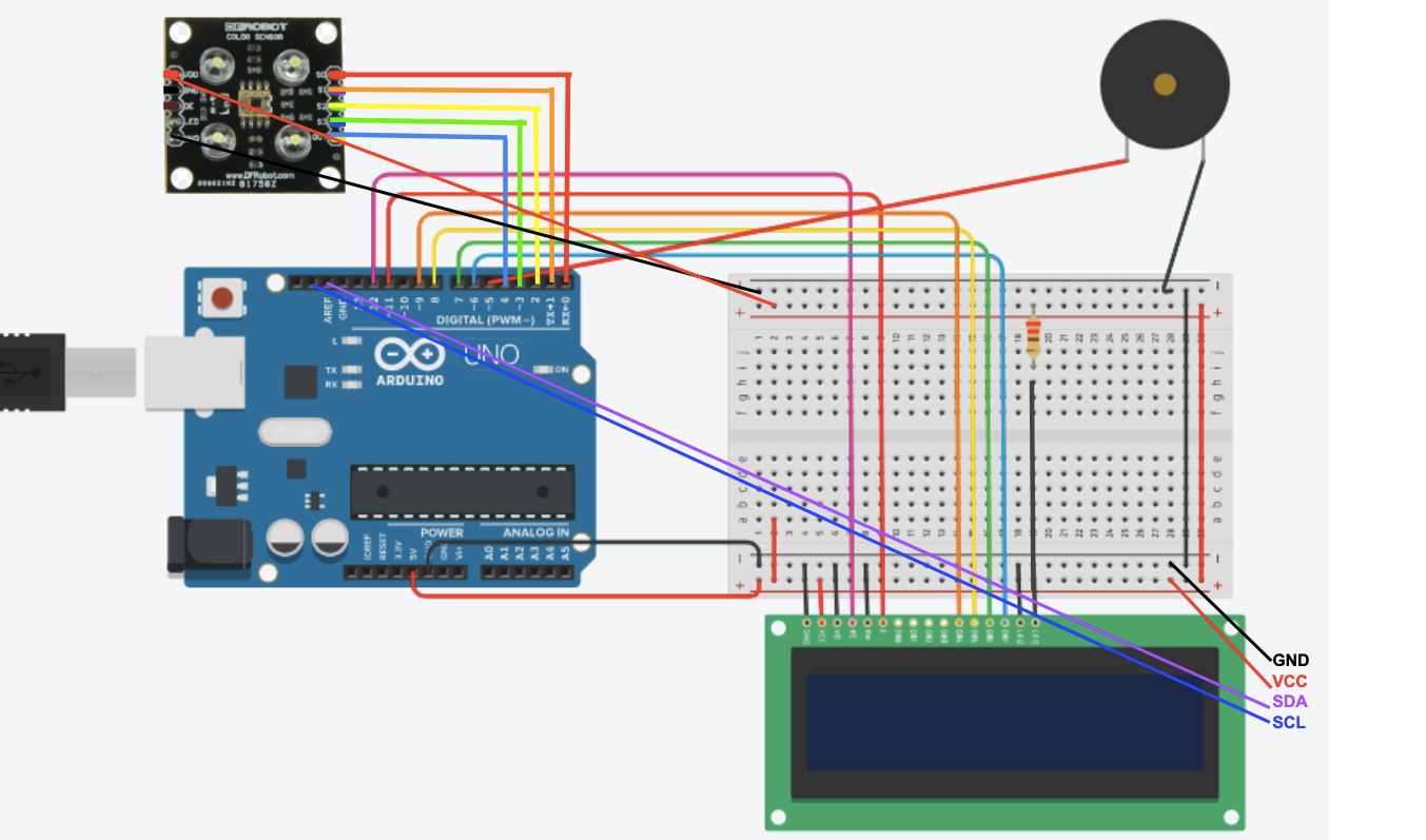 Color Sensor For Color Blindness   Arduino Projects : 7 Steps 