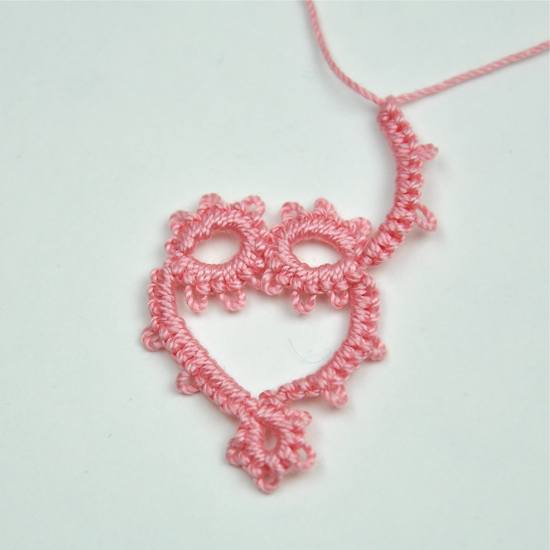 Tatted Princess Necklace and Earring Set : 4 Steps (with Pictures ...