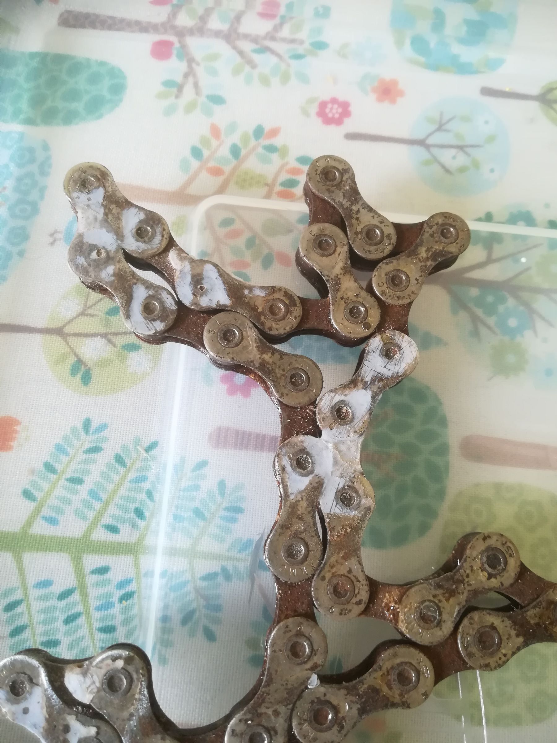 Upcycled Bicycle Chain Key Holder : 3 Steps (with Pictures) - Instructables