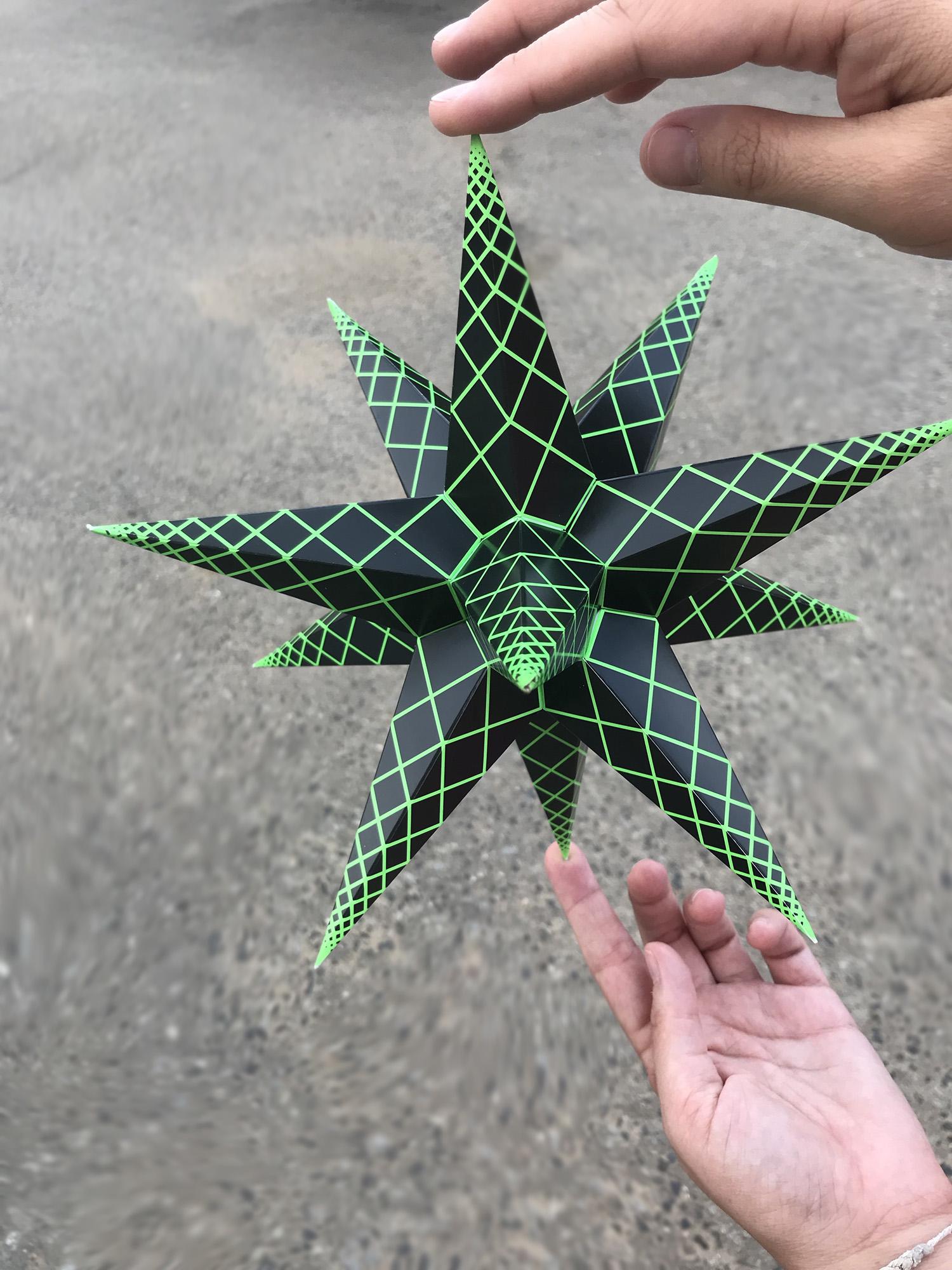 Black Star – Paper Polyhedron : 3 Steps (with Pictures) - Instructables