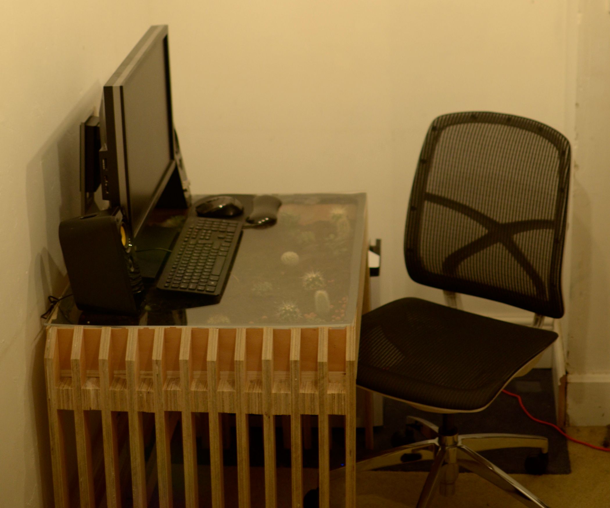 Cactus Terrarium Desk : 5 Steps (with Pictures) - Instructables