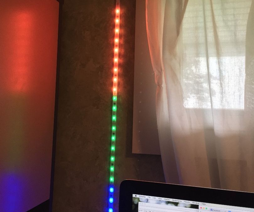 Arduino LED Strip Thermometer : 4 Steps - Instructables